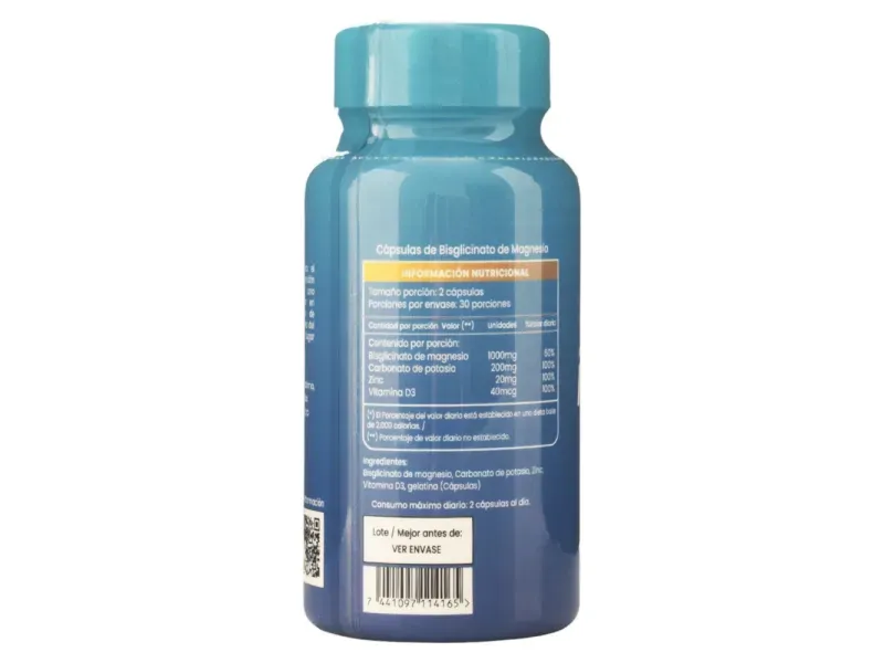 Magnesio Oseum Cap Total Natural 60 Gr - Walmart | Costa Rica