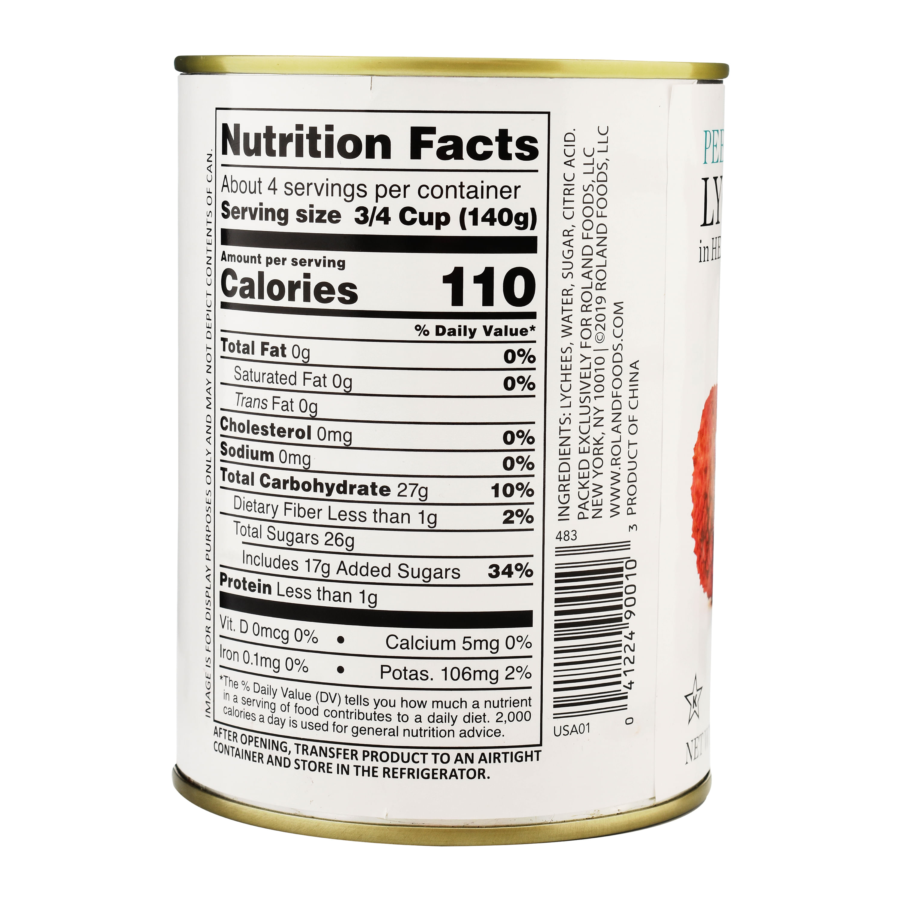 Comprar Mamón Chino Roland Lata - 565 g | Walmart Costa Rica ...