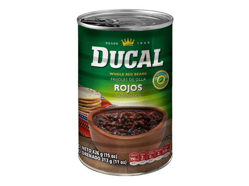 Comprar Frijol Ducal De Olla Rojo En Lata - 425gr | Walmart Costa Rica