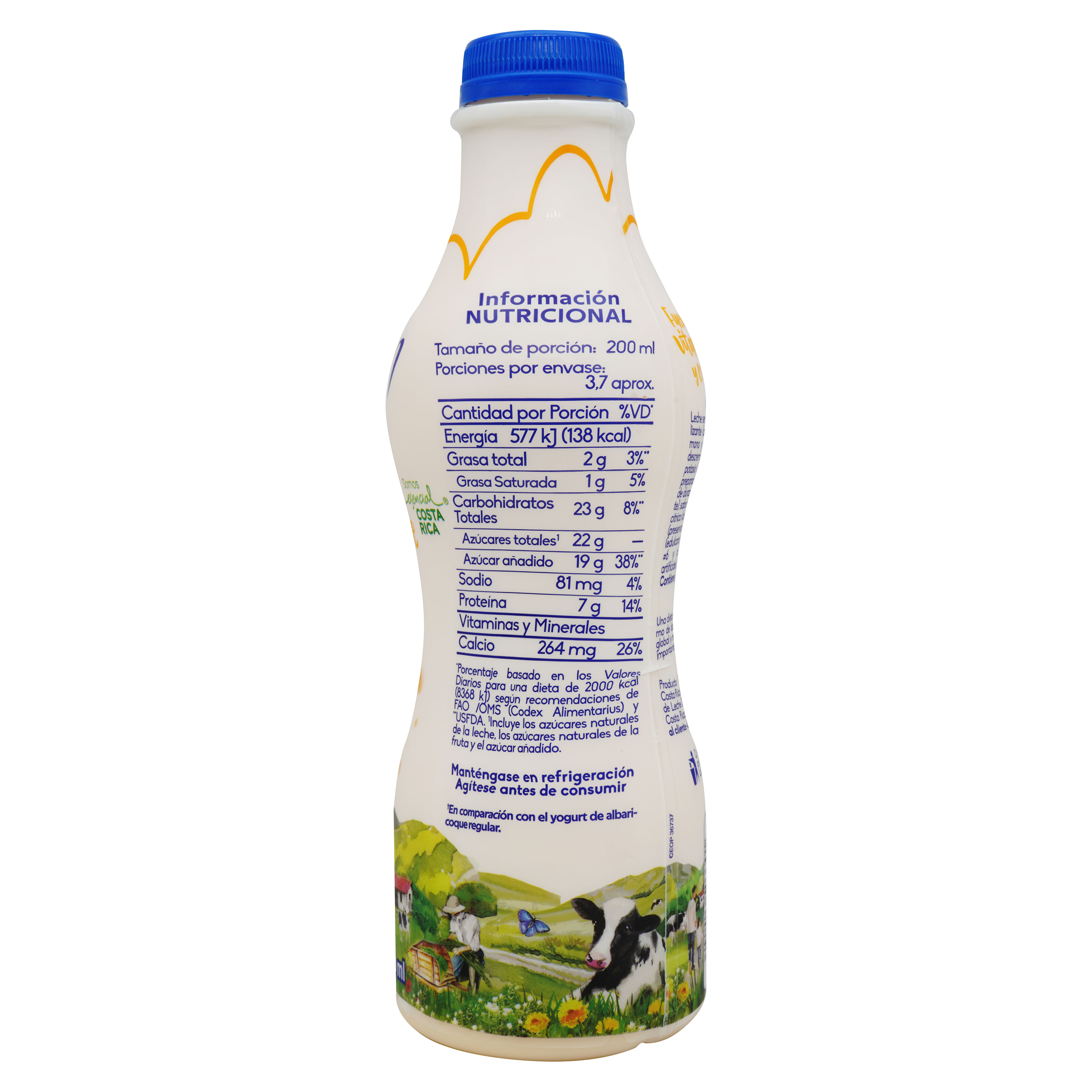 Yogurt Coronado Albarico Light750Ml Bot