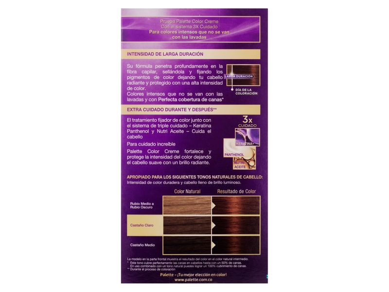 Tinte Palette Cc 568 Chocolate 50Gr