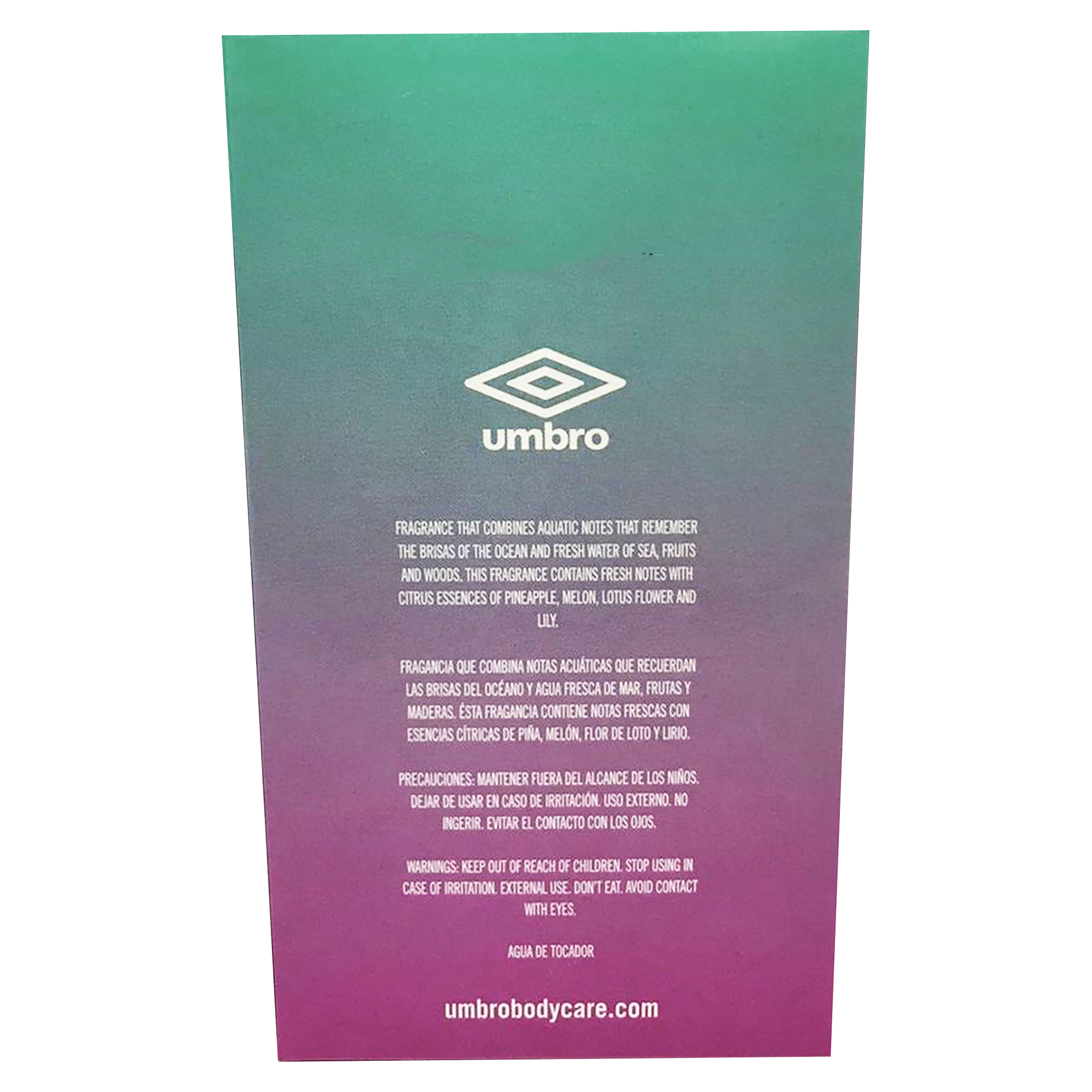 Perfume Umbro Fabulous -50ml