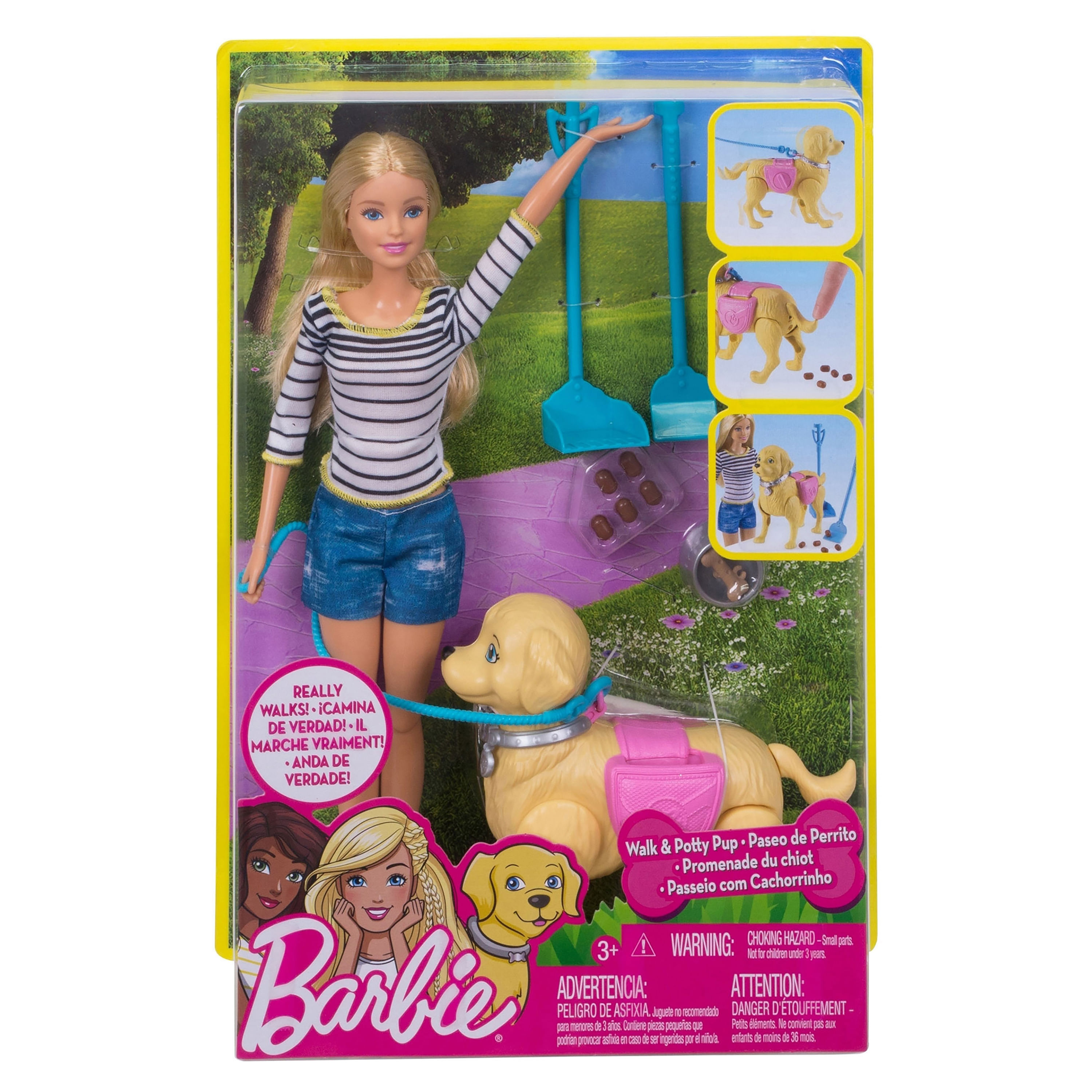 Comprar Barbie Walk Potty Pup | Walmart Costa Rica