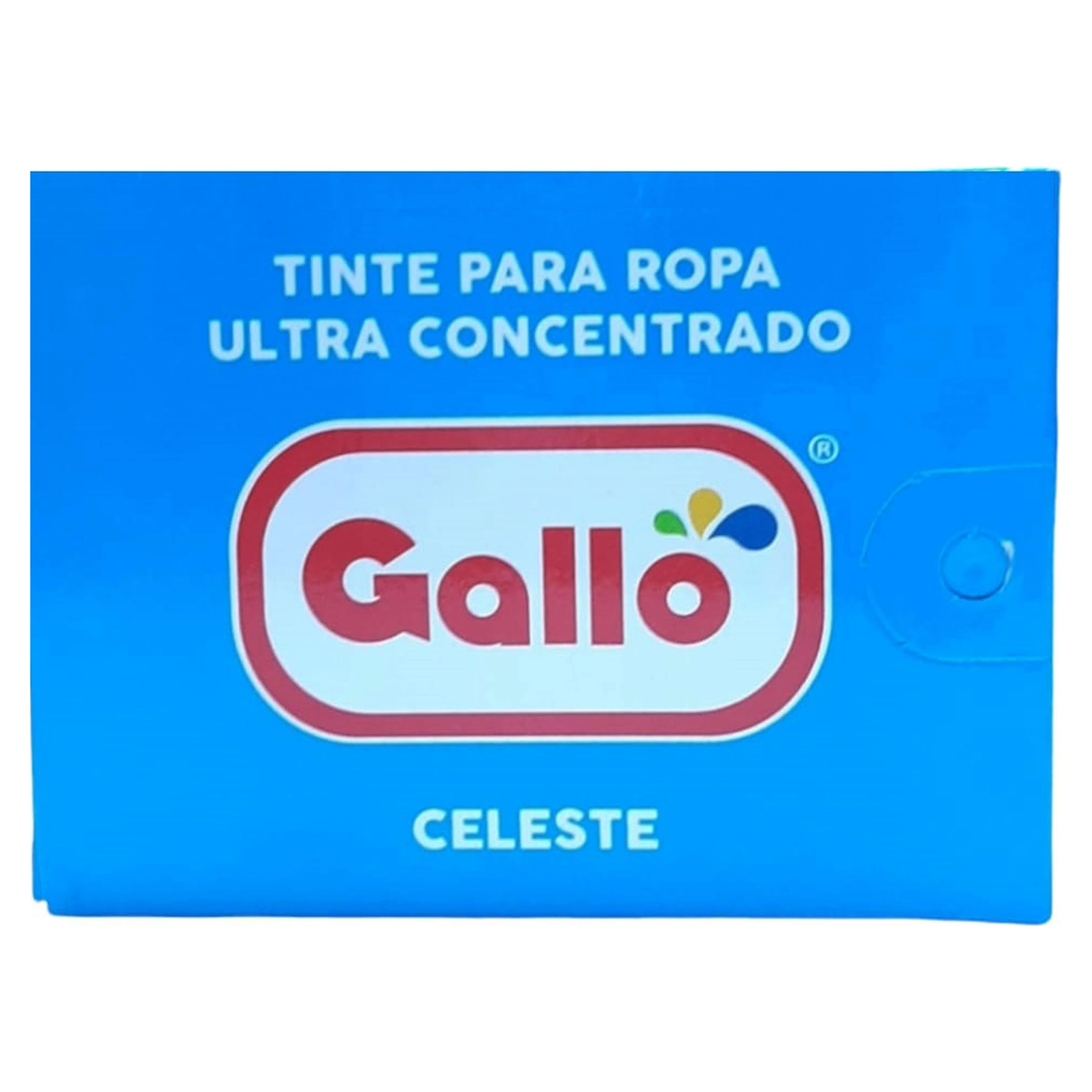 Comprar Tinte En Polvo Gallo Para Ropa Color Celeste -15gr | Walmart ...