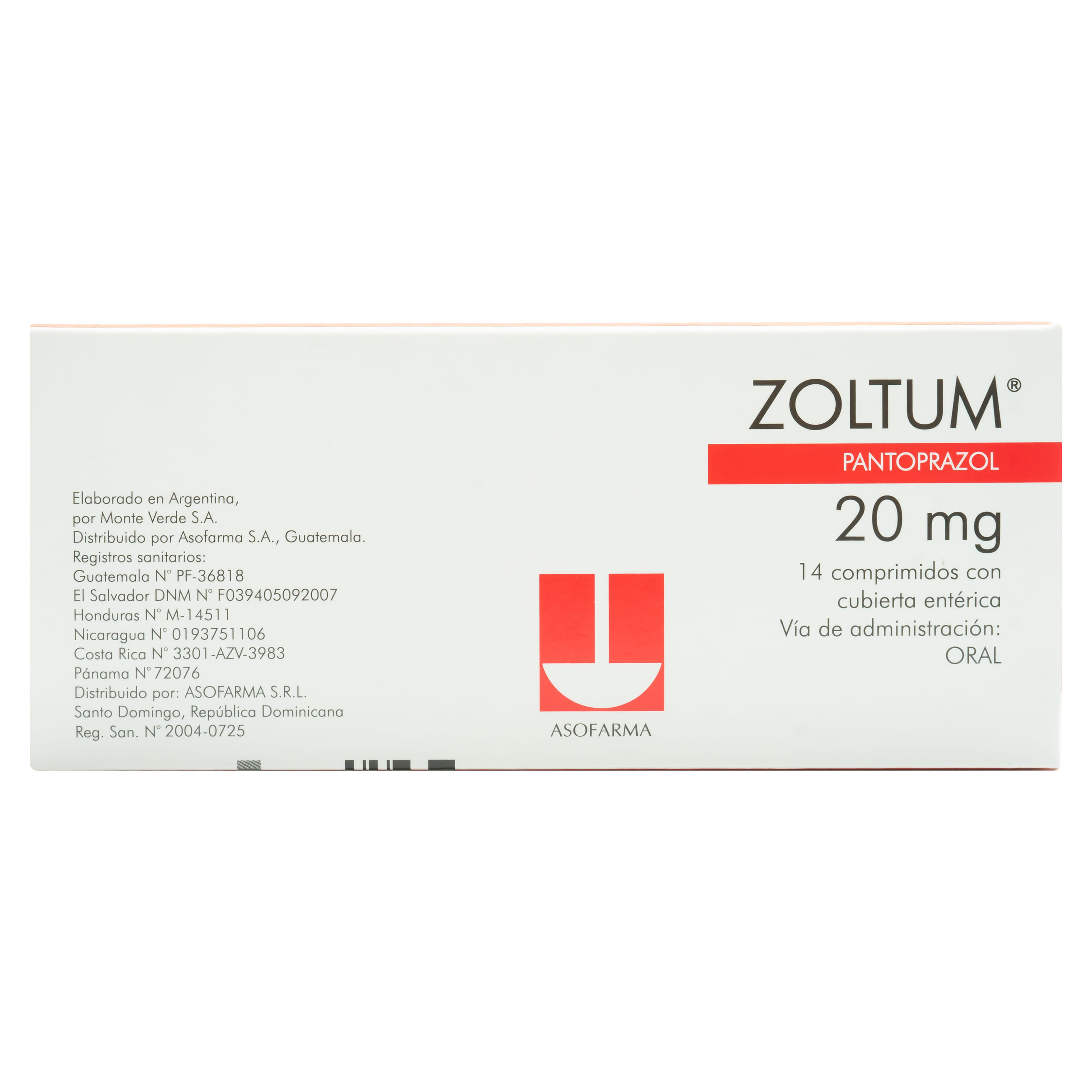 Comprar Zoltum Asofarma 20Mg X14 Comprimidos | Walmart Costa Rica ...