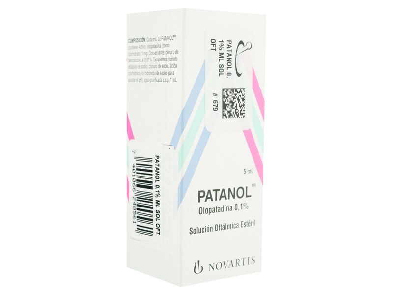 Patanol 0.10% 5ml