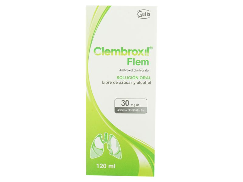 Jarabe Clembroxil Flem Gutis 120ml