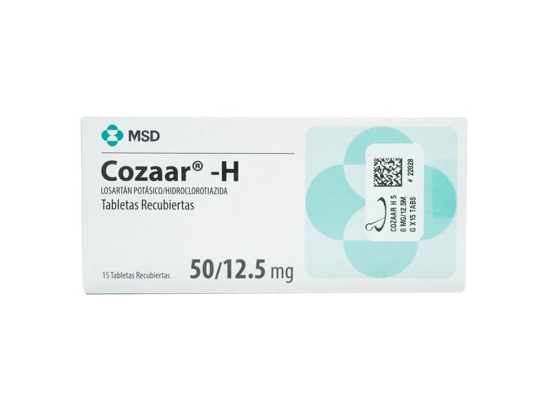 Comprar Cozaar H 50/12.5Mg X15 Tab | Walmart Costa Rica