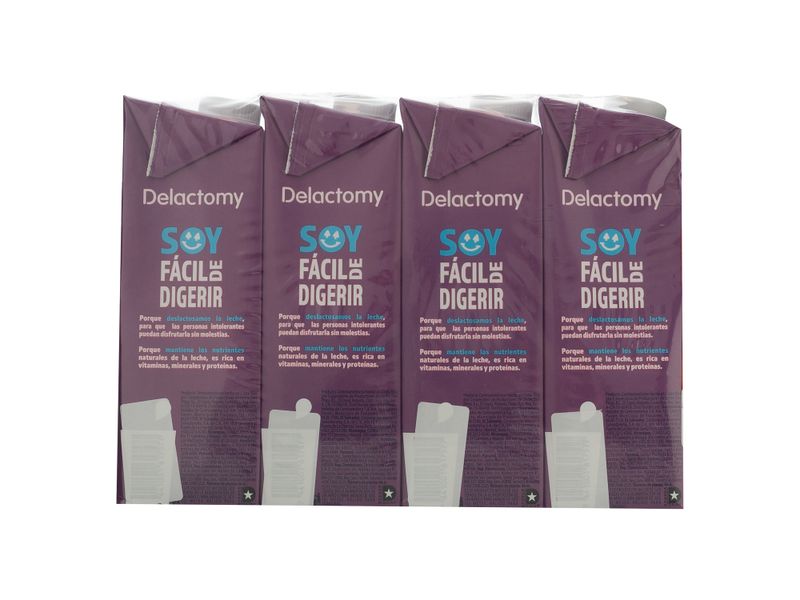 Comprar 4 Pack Leche Dos Pinos Delactomy Entera -1000ml | Walmart Costa ...