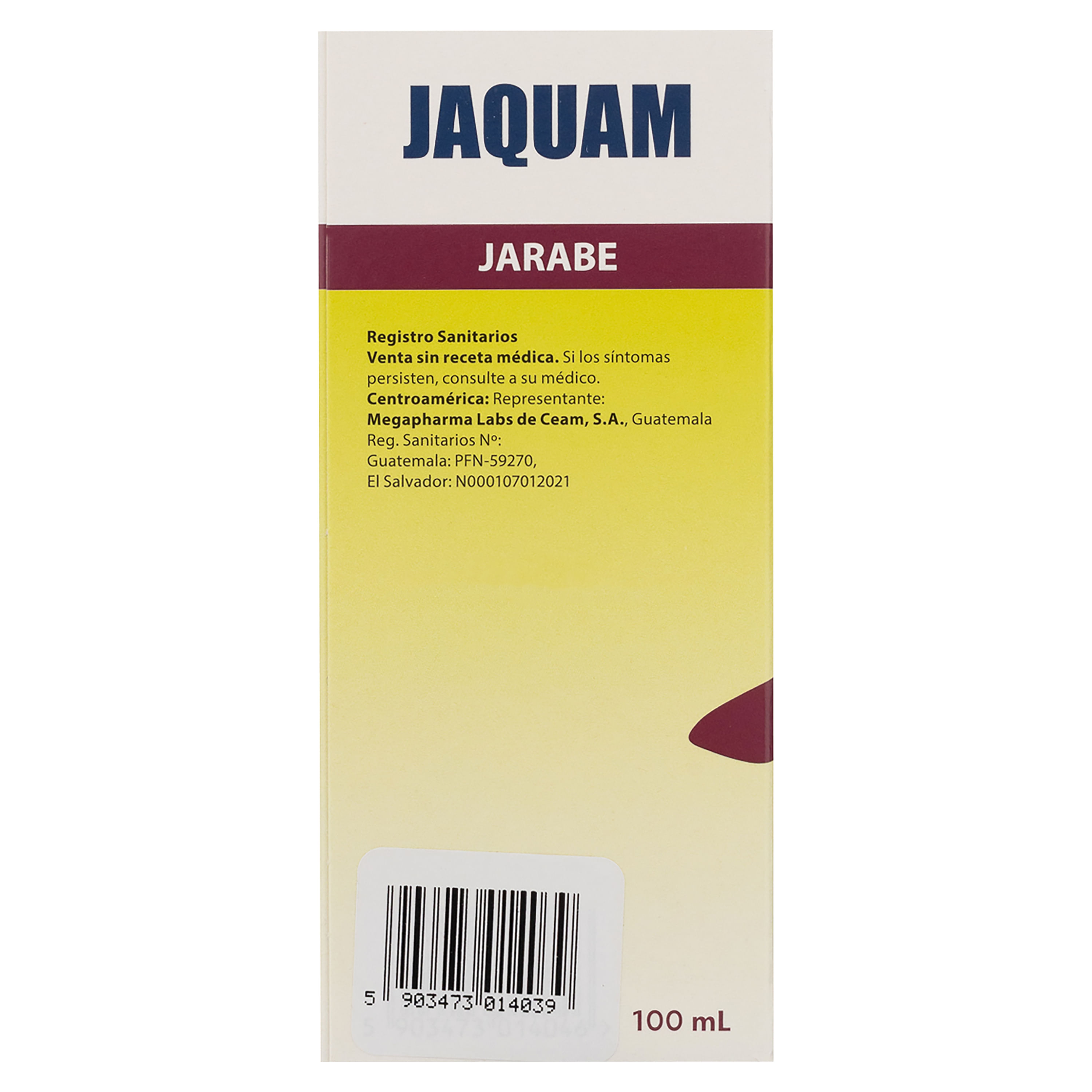 Comprar Jaquam Jarabe100ml | Walmart Costa Rica - Masxmenos | Costa Rica