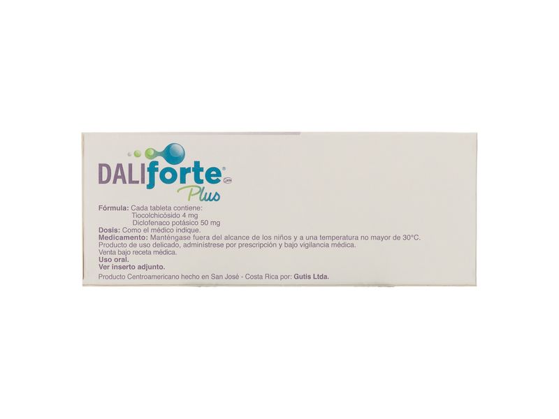 Comprar Daliforte Plus T, Precio indicado por unidad | Walmart Costa Rica