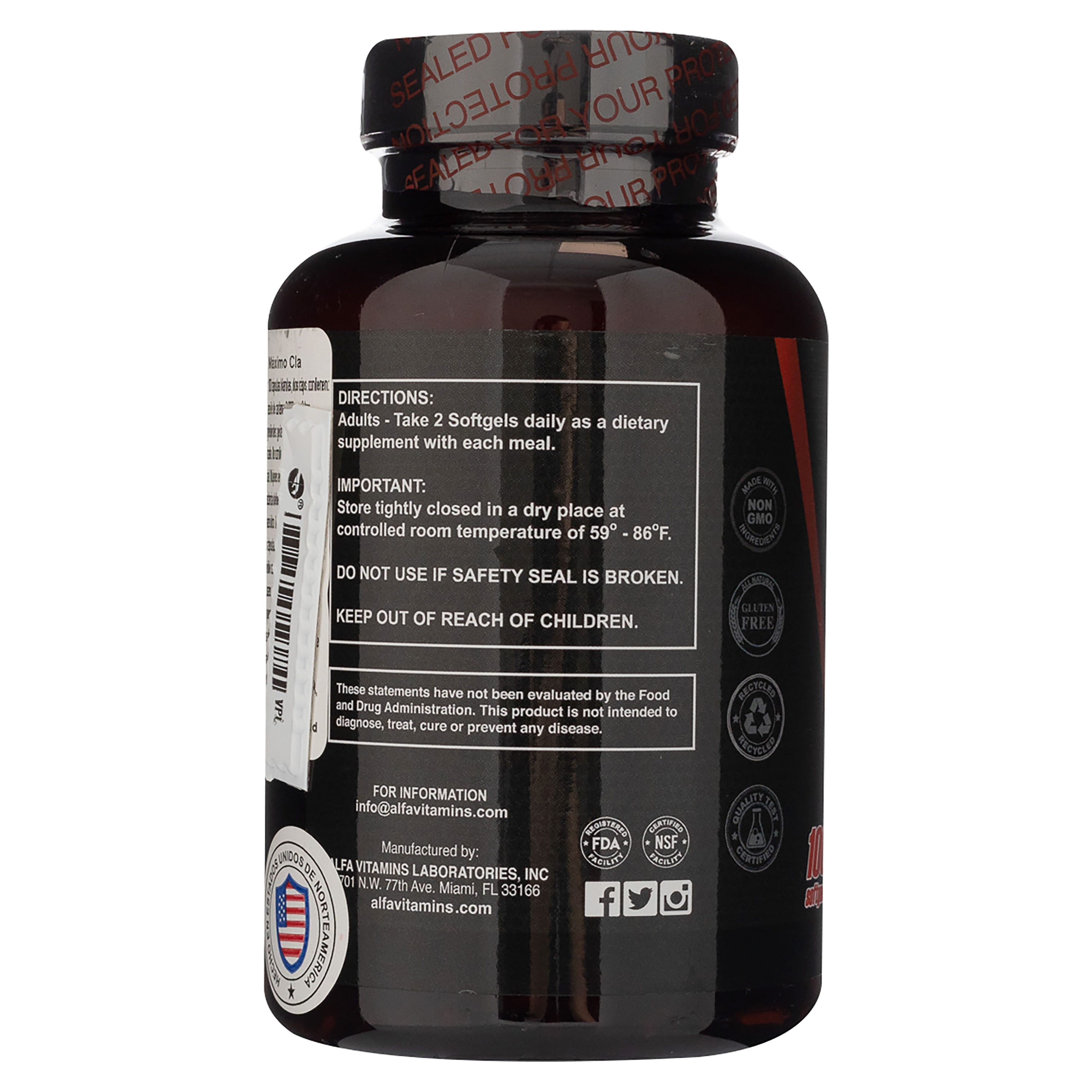 Comprar Alfa Sport Cla 100 Caps | Walmart Costa Rica - Walmart | Costa Rica