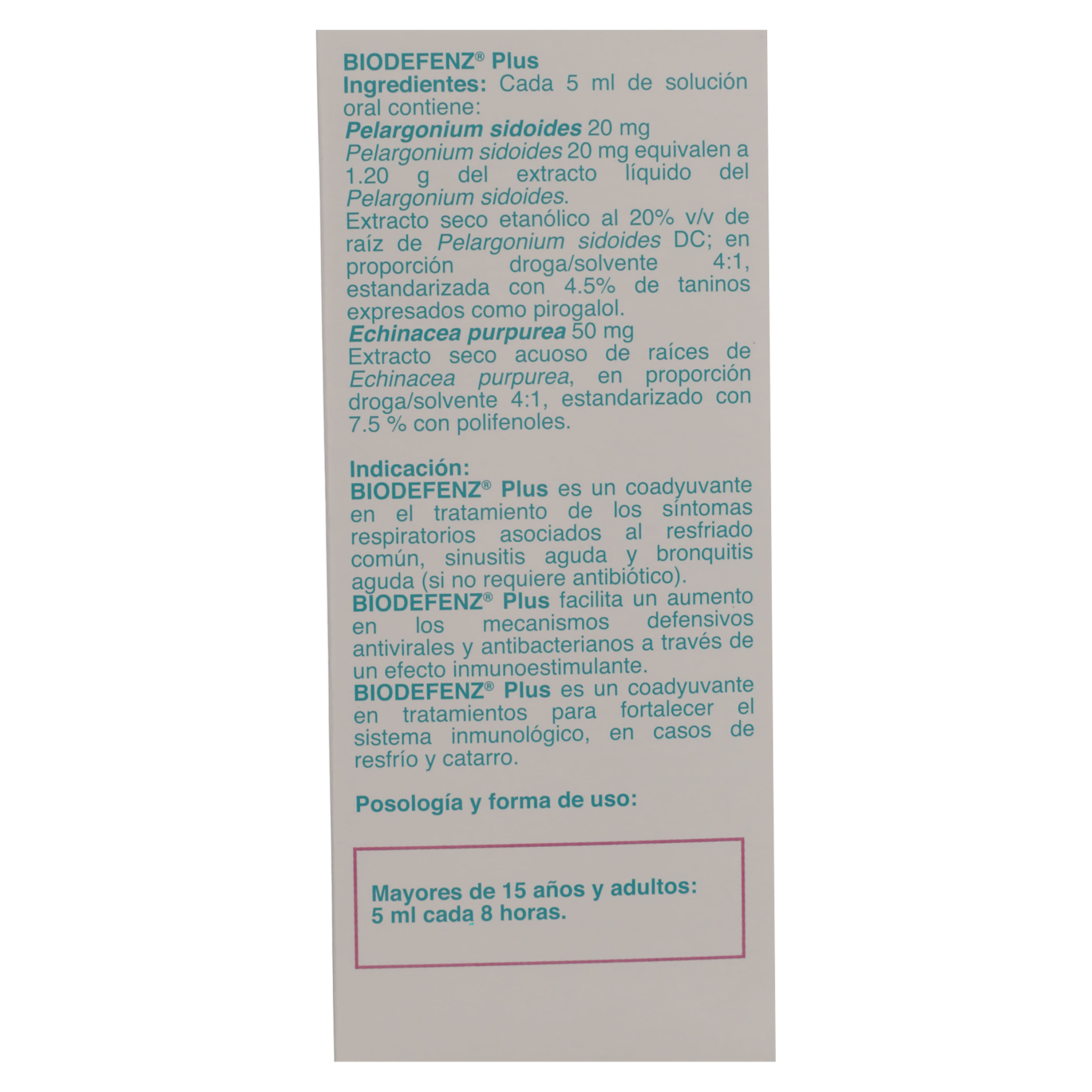 Comprar Biodefenz Plus Adulto 170ml | Walmart Costa Rica - Masxmenos ...