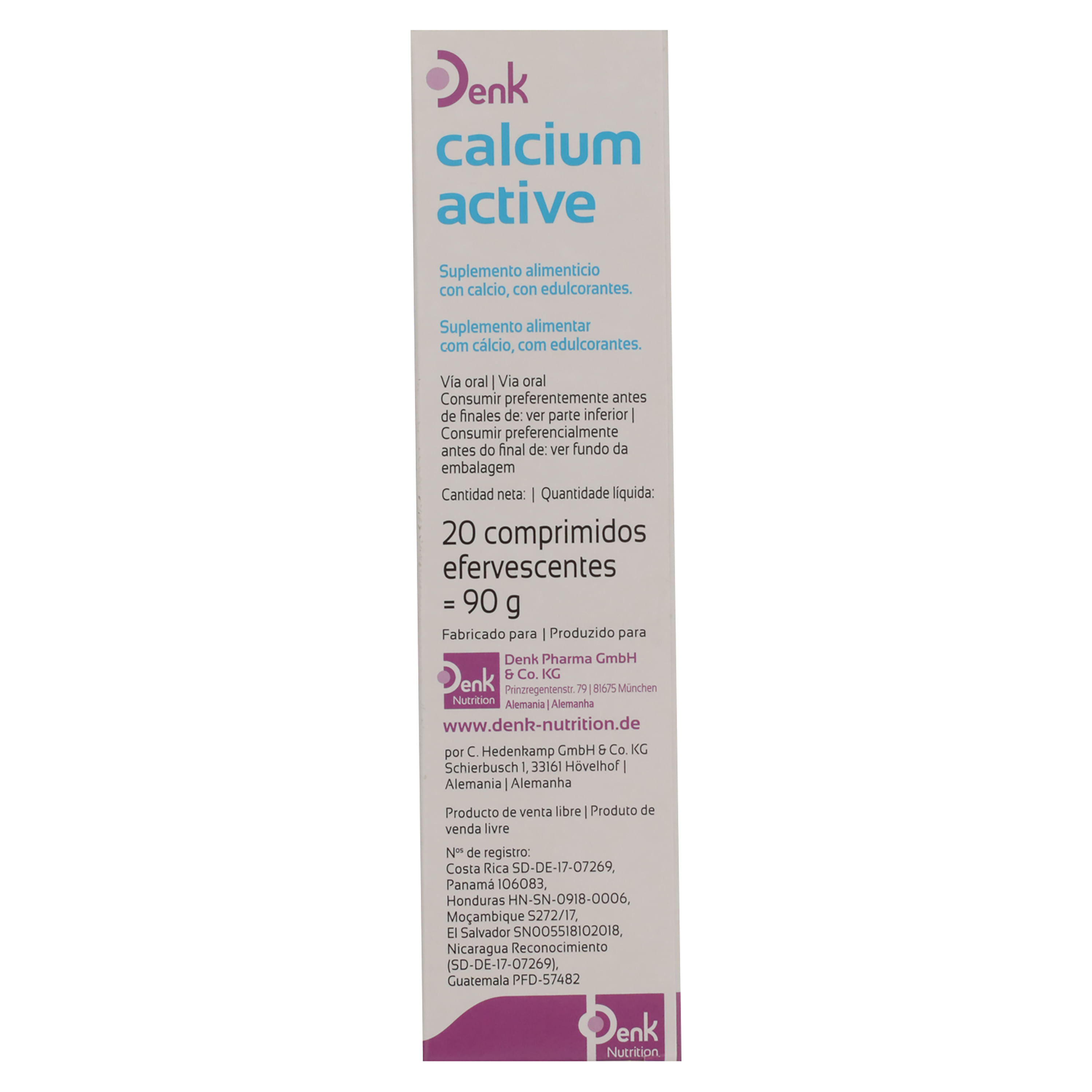 Denk Calcium Active X20 Comp