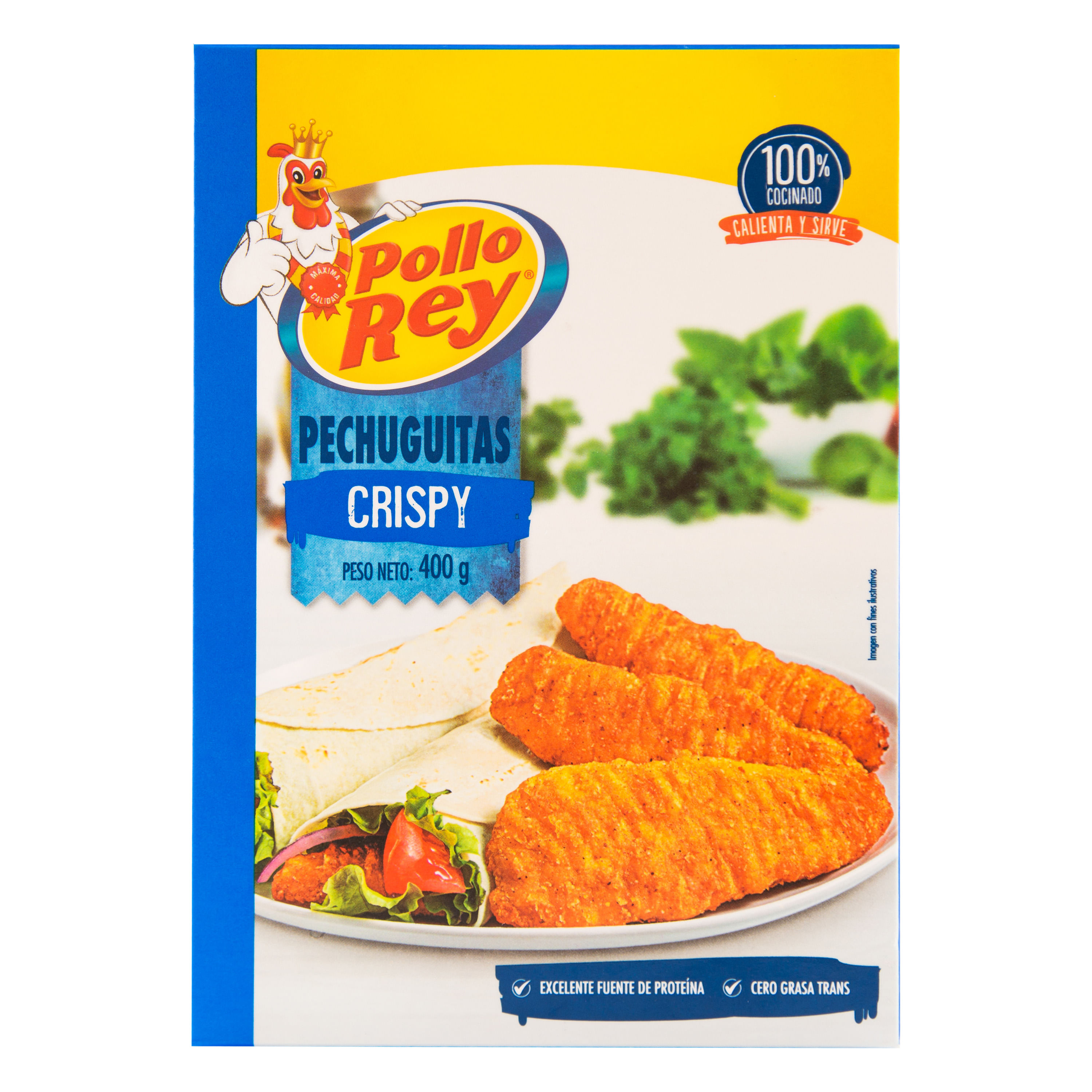 Comprar Pechuguitas Crispy Pollo Rey -400gr | Walmart Costa Rica ...