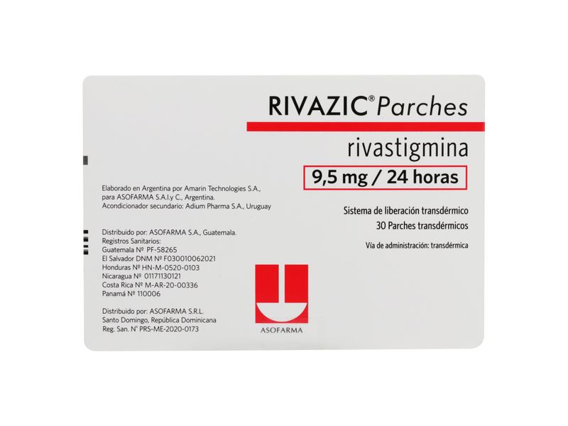 Comprar Rivazic 9 5Mgx 30 Pche | Walmart Costa Rica