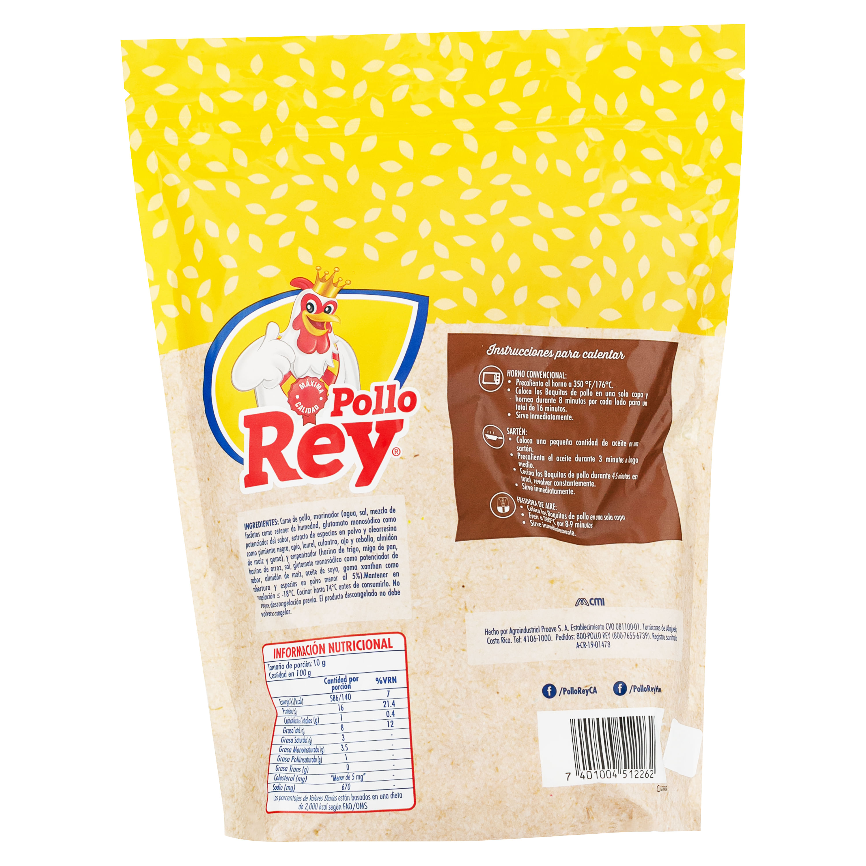Comprar Boquitas De Pollo Rey -1000gr | Walmart Costa Rica - Walmart ...