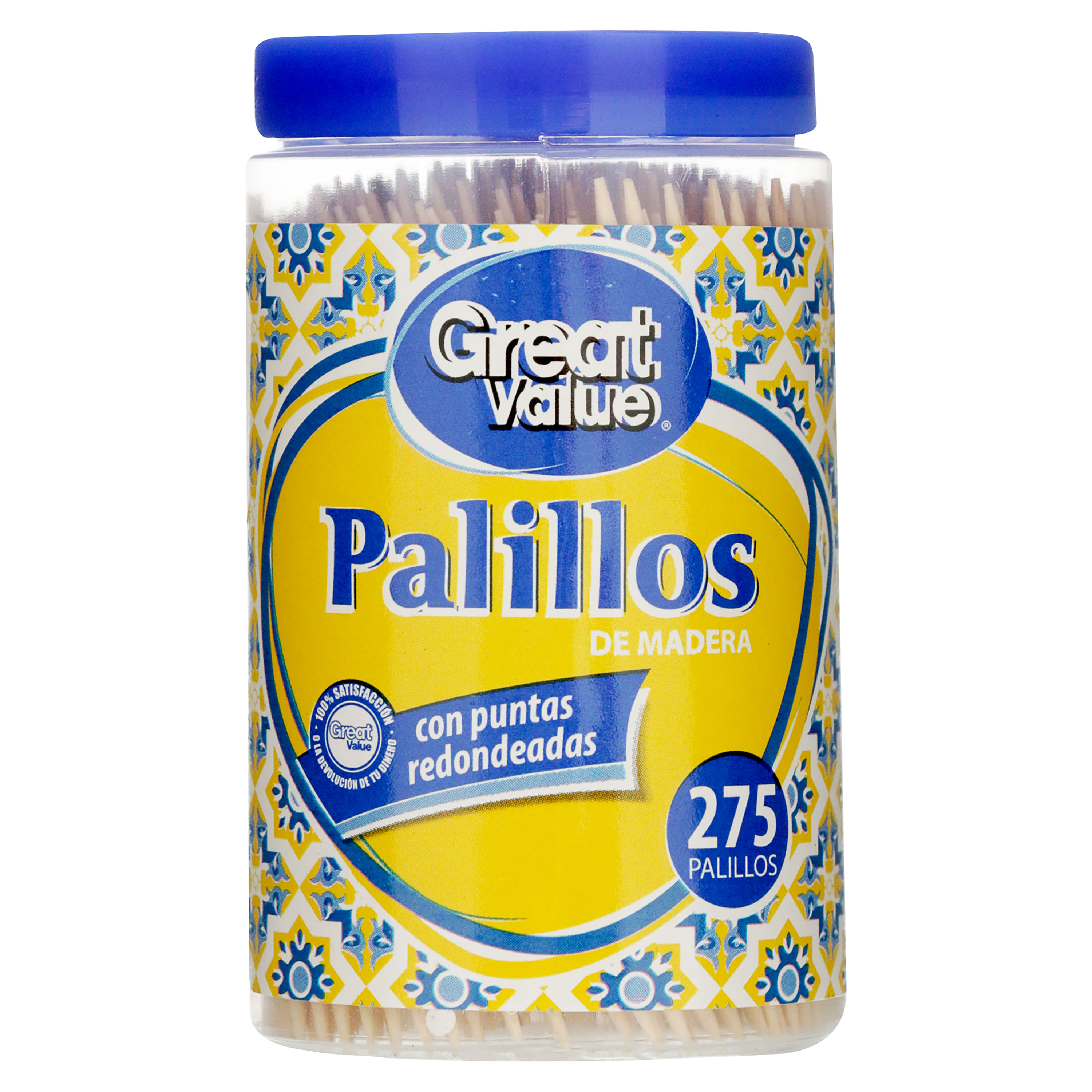 Comprar Palillos Great Value De Madera - 275 Uds | Walmart Costa Rica ...