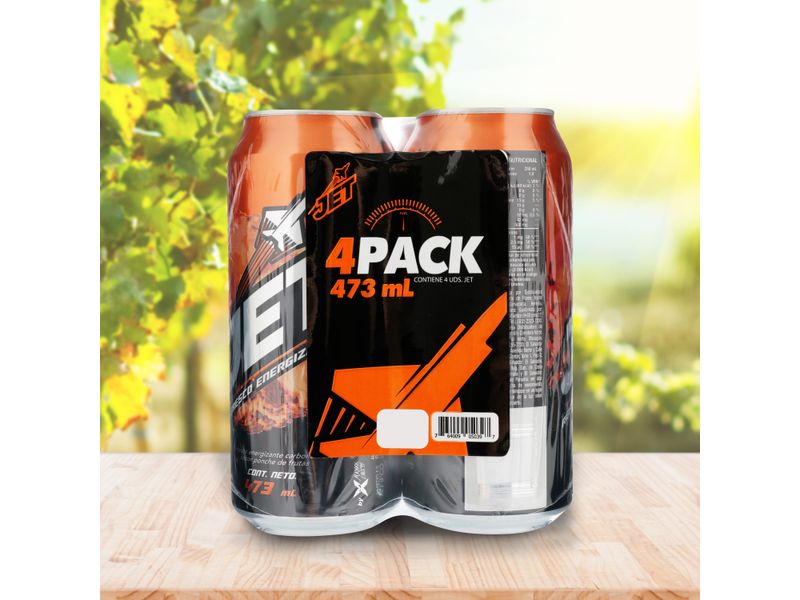 Comprar Bebida Energética Jet, 4 pack lata- 473ml | Walmart Costa Rica