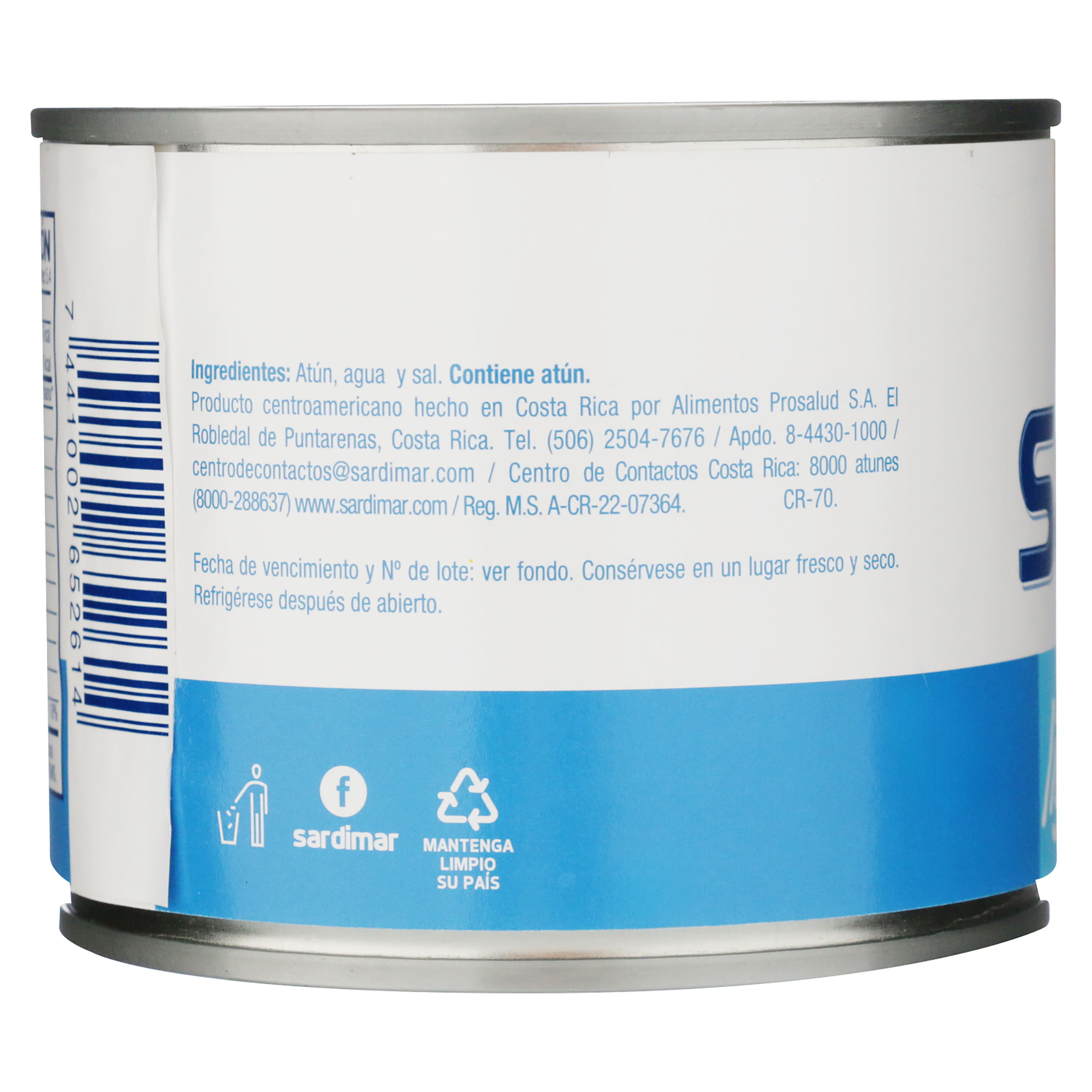 Comprar Atún sardimar light en agua - 295 g | Walmart Costa Rica ...