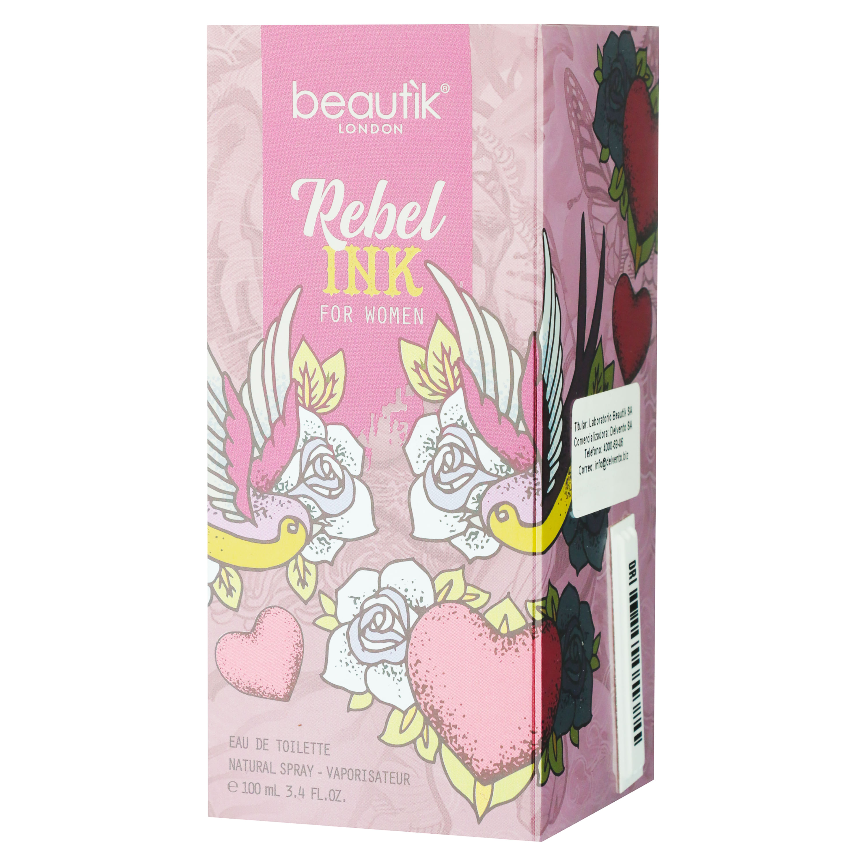 ComprarFragancia Beautik Rebel Ink For Women -100 ml | Walmart Costa ...