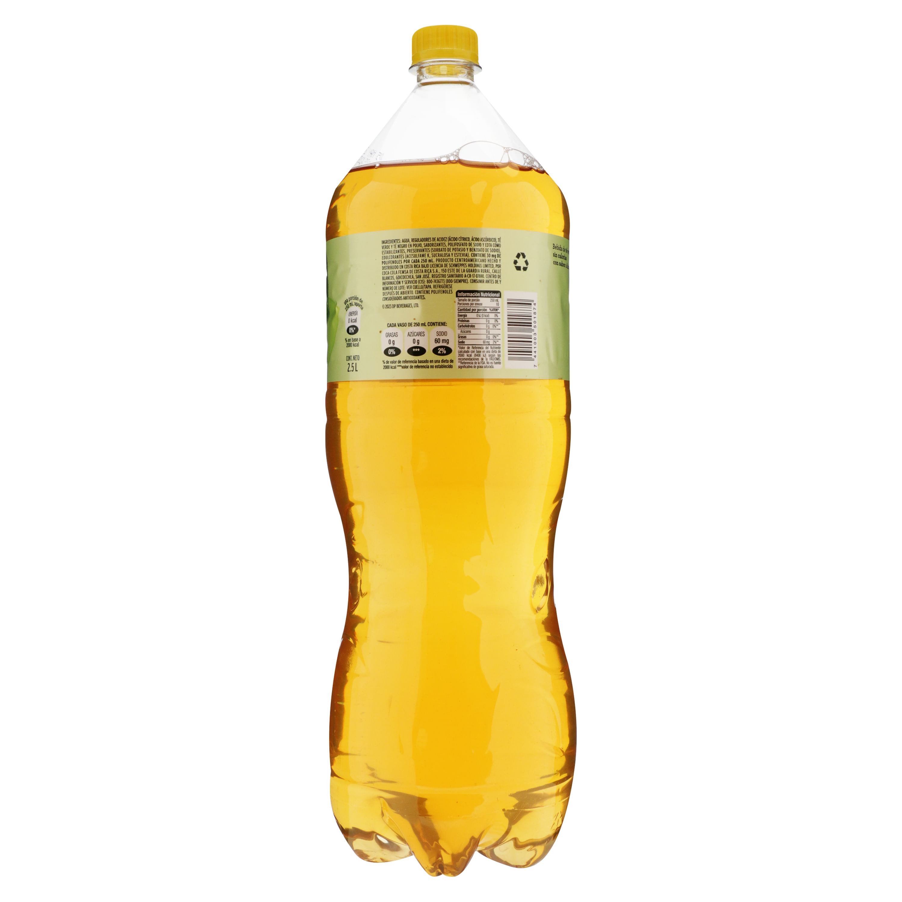 Comprar Refresco Fuze Tea Té Verde Zero - 2500 ml | Walmart Costa Rica ...