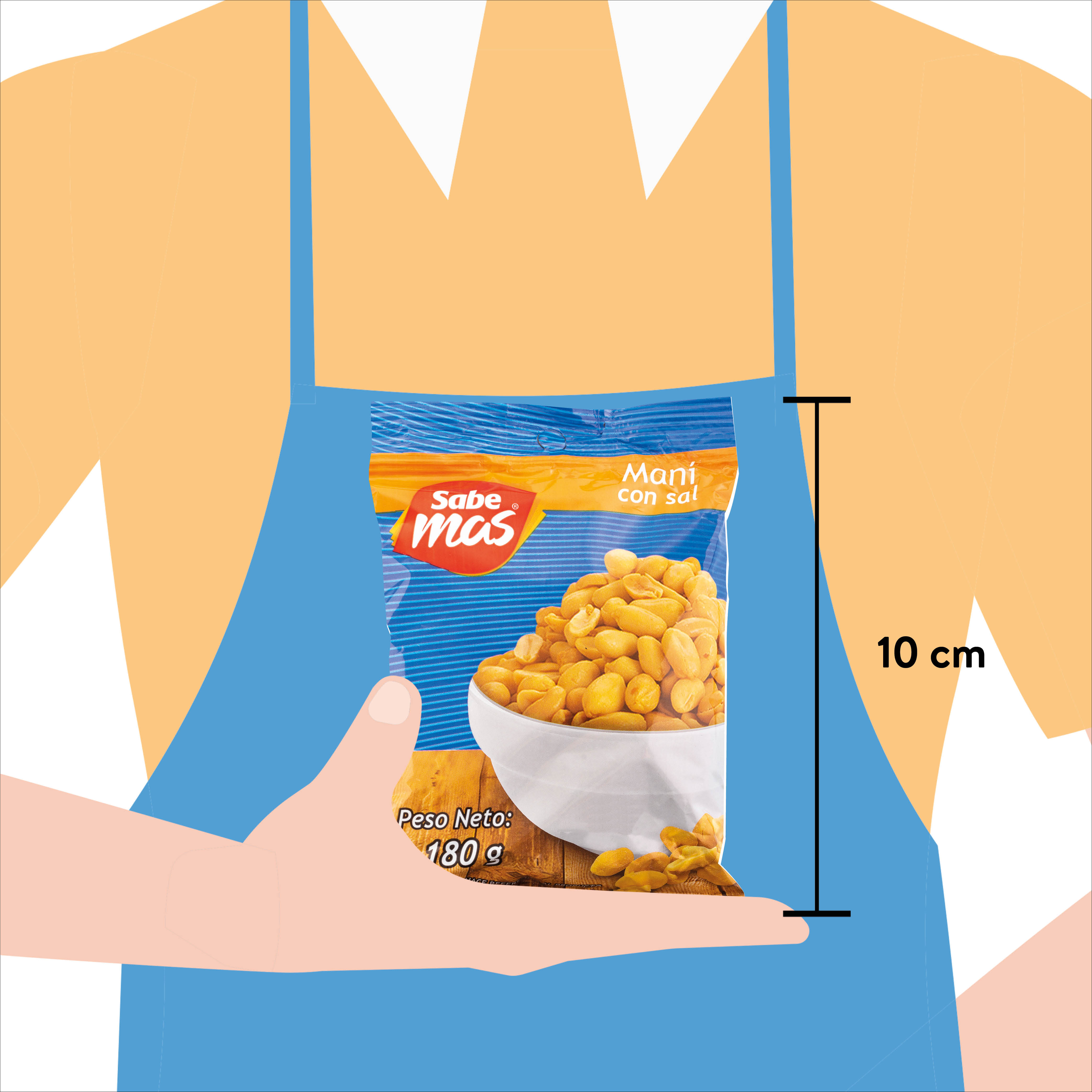 Comprar Maní Sabemas Con Sal Bolsa -180 g | Walmart Costa Rica ...