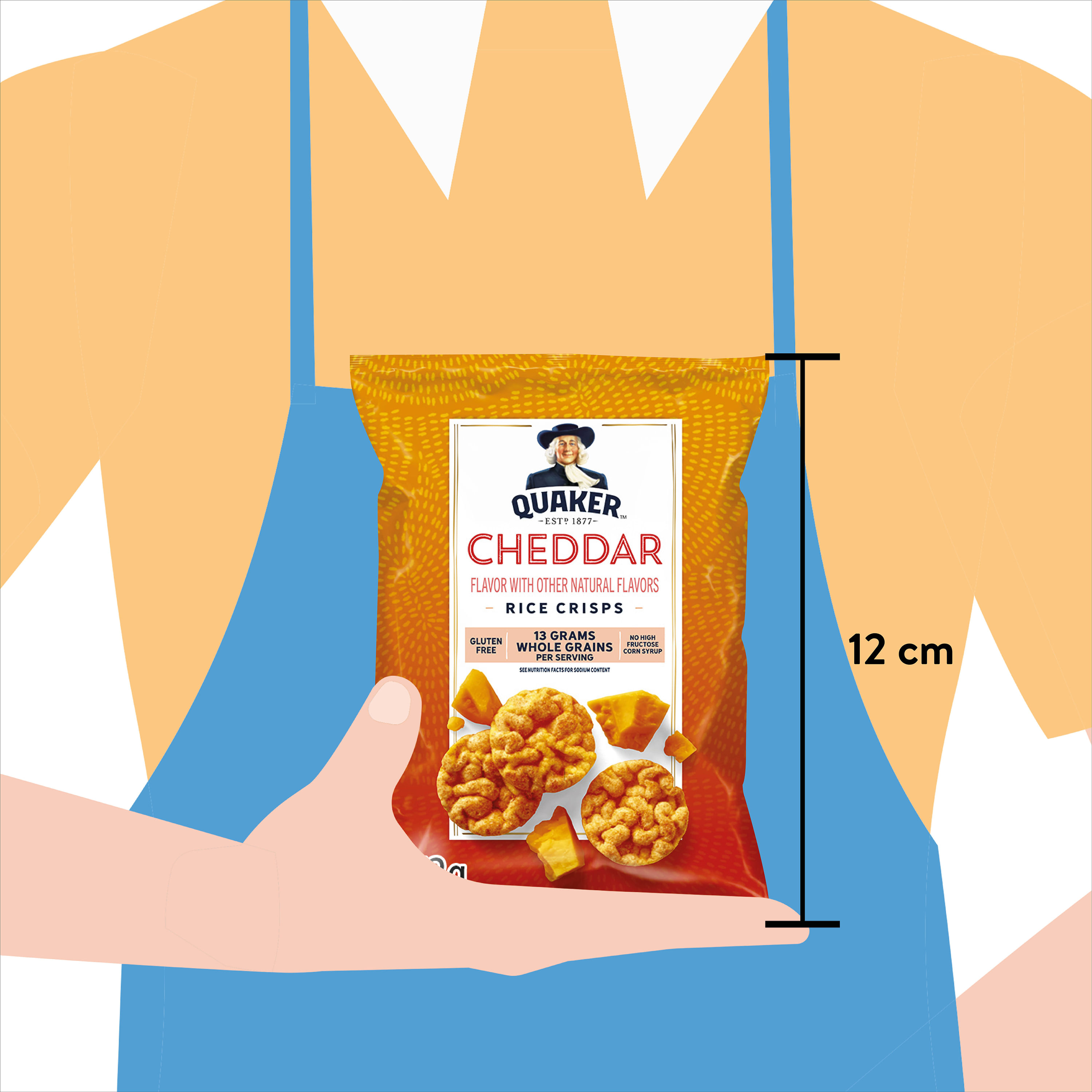 Comprar Snacks Quaker Mini Rice Crisps Cheddar -172 g | Walmart Costa ...