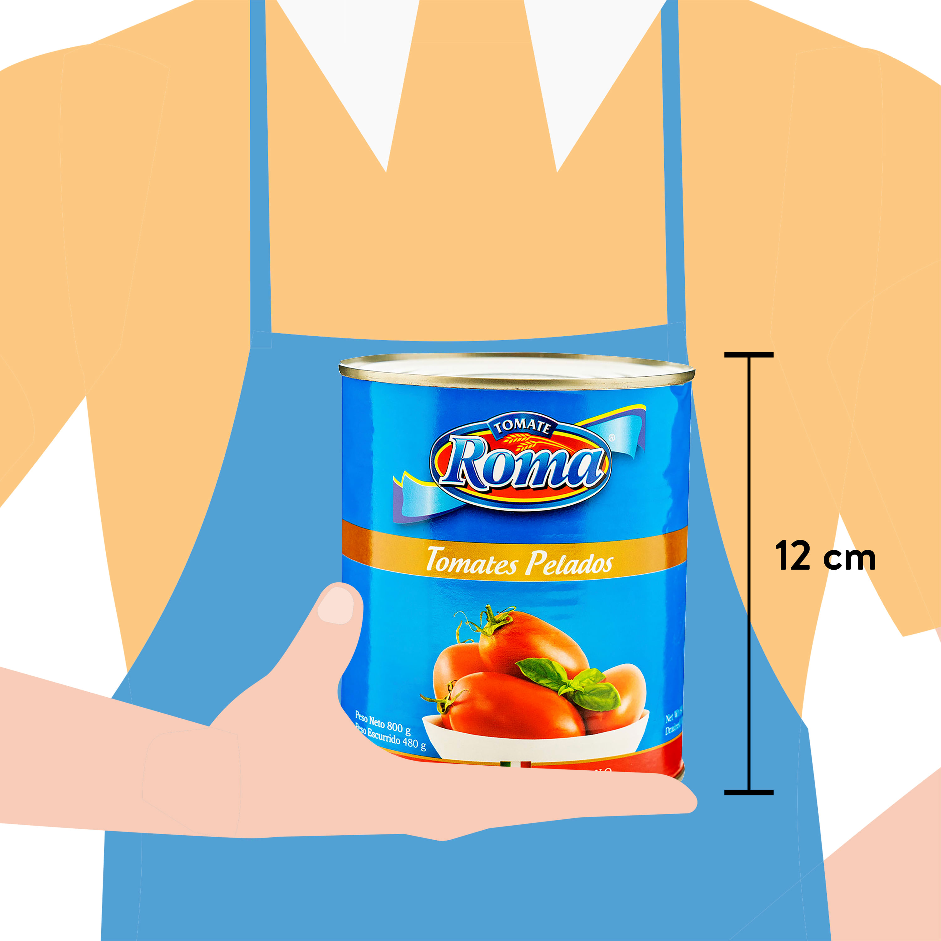 Comprar Tomate Roma enteros y pelados enlatados - 800 g | Walmart Costa ...