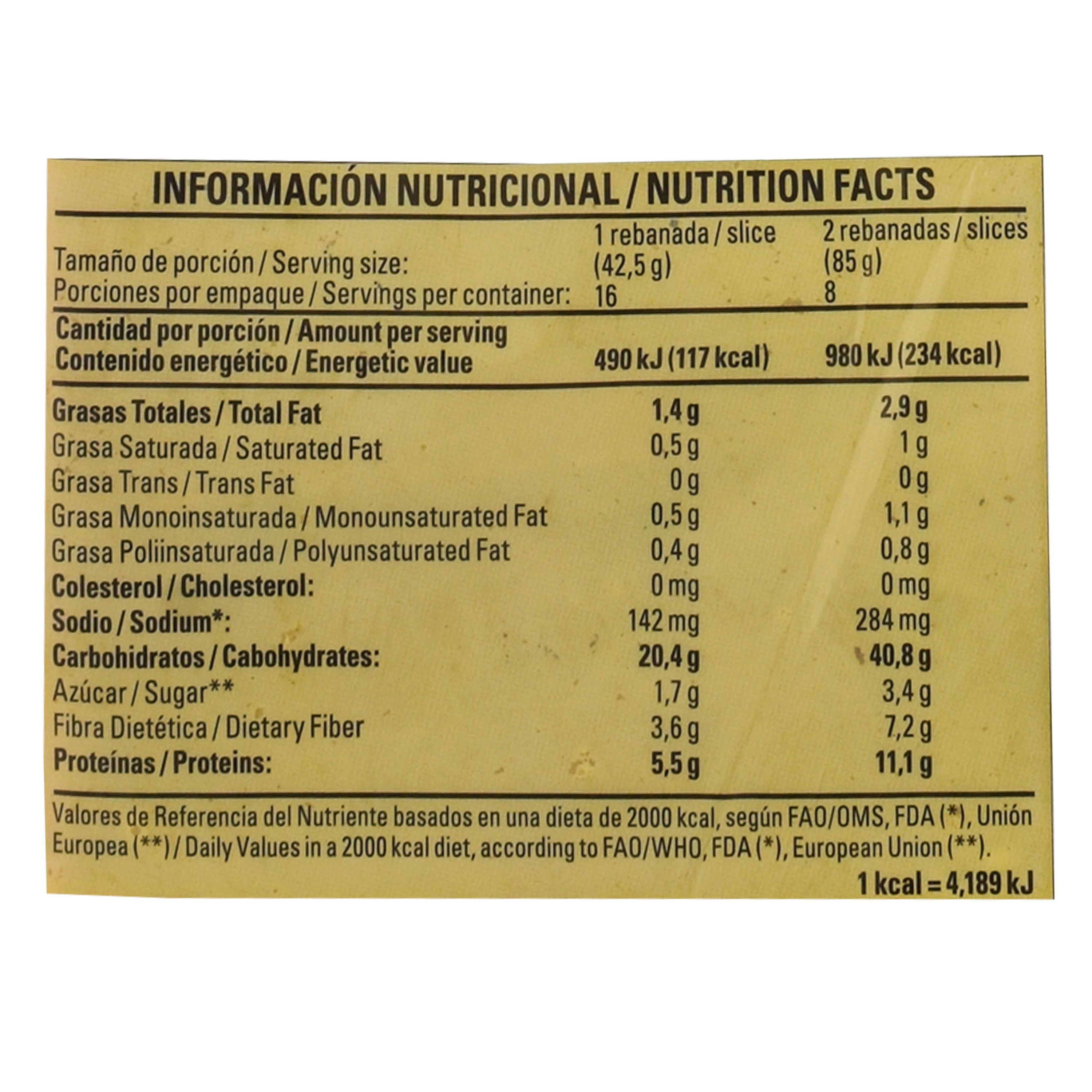 Comprar Pan Oroweat Multigrano Saludable - 680 g | Walmart Costa Rica ...