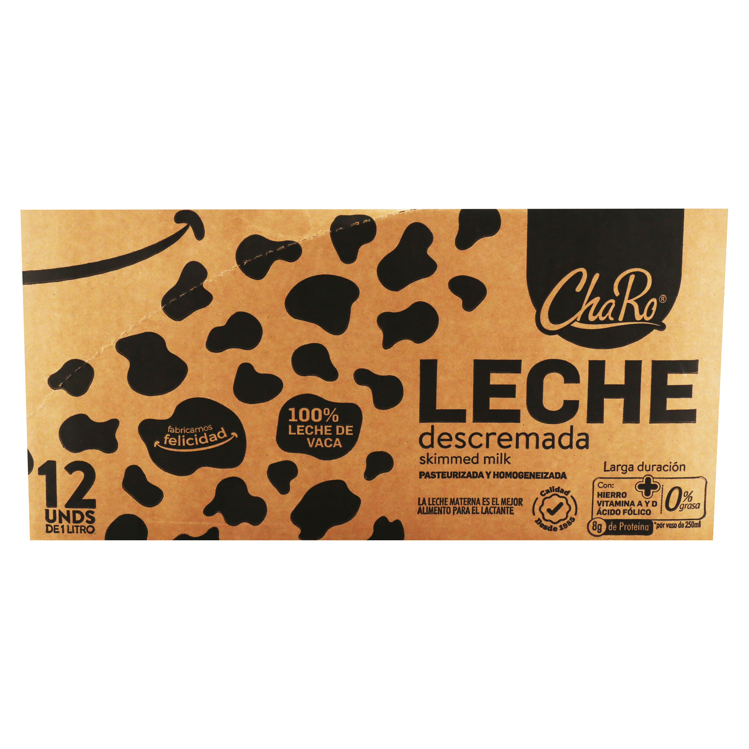 Comprar Leche Charo descremada caja 12 uds - 12 L | Walmart Costa Rica ...