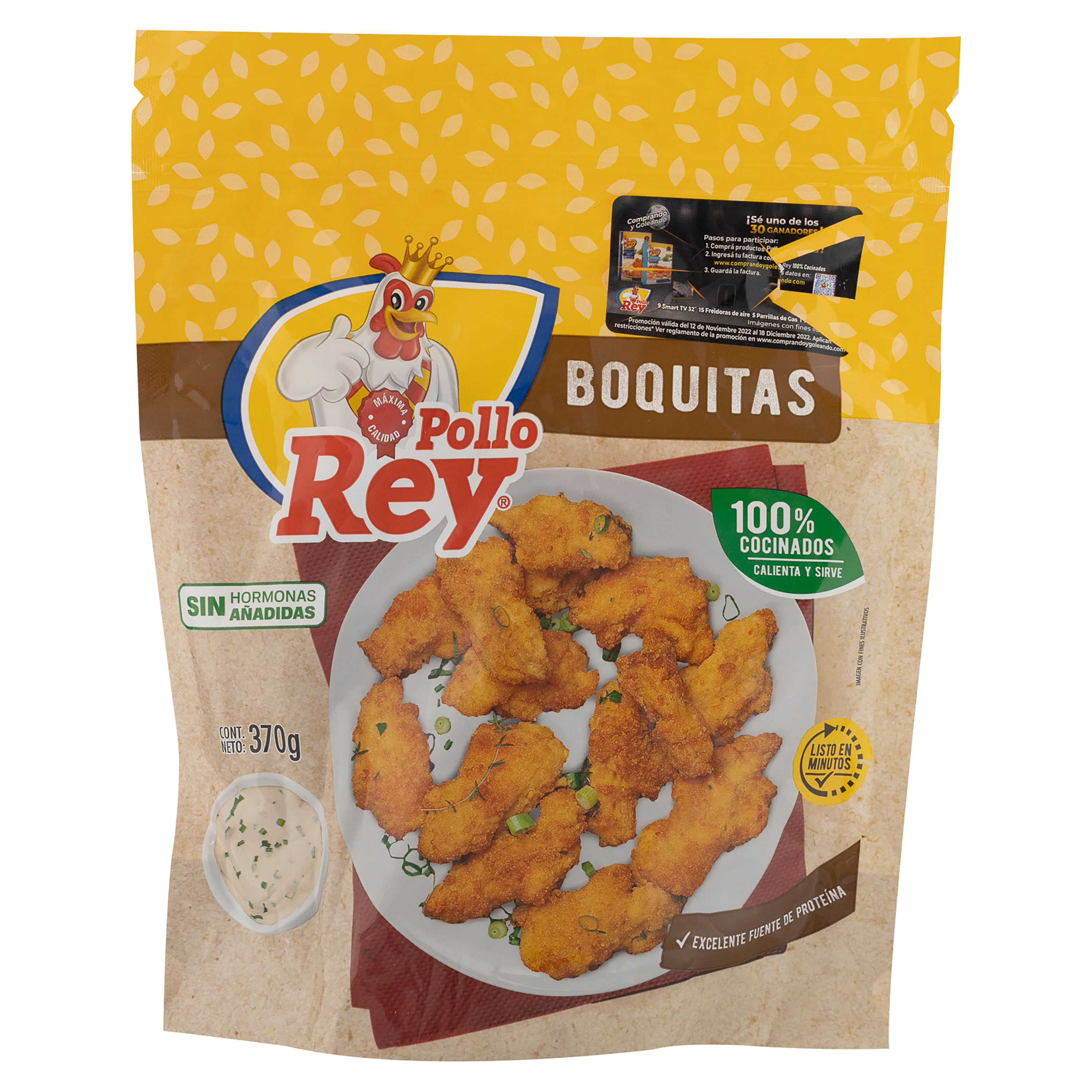 Comprar Boquitas De Pollo Rey -370gr | Walmart Costa Rica