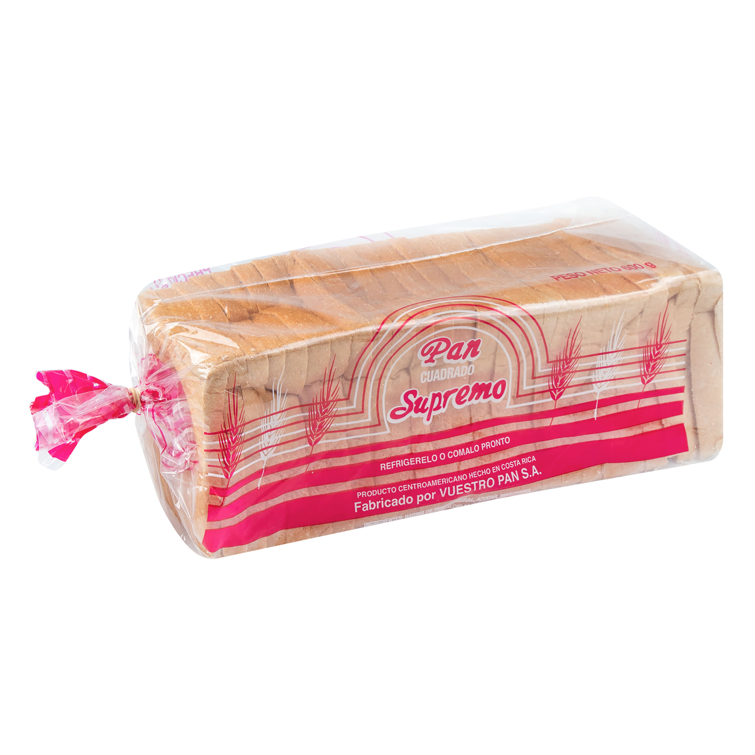 Comprar Pan cuadrado Supremo blanco - 600 g | Walmart Costa Rica ...