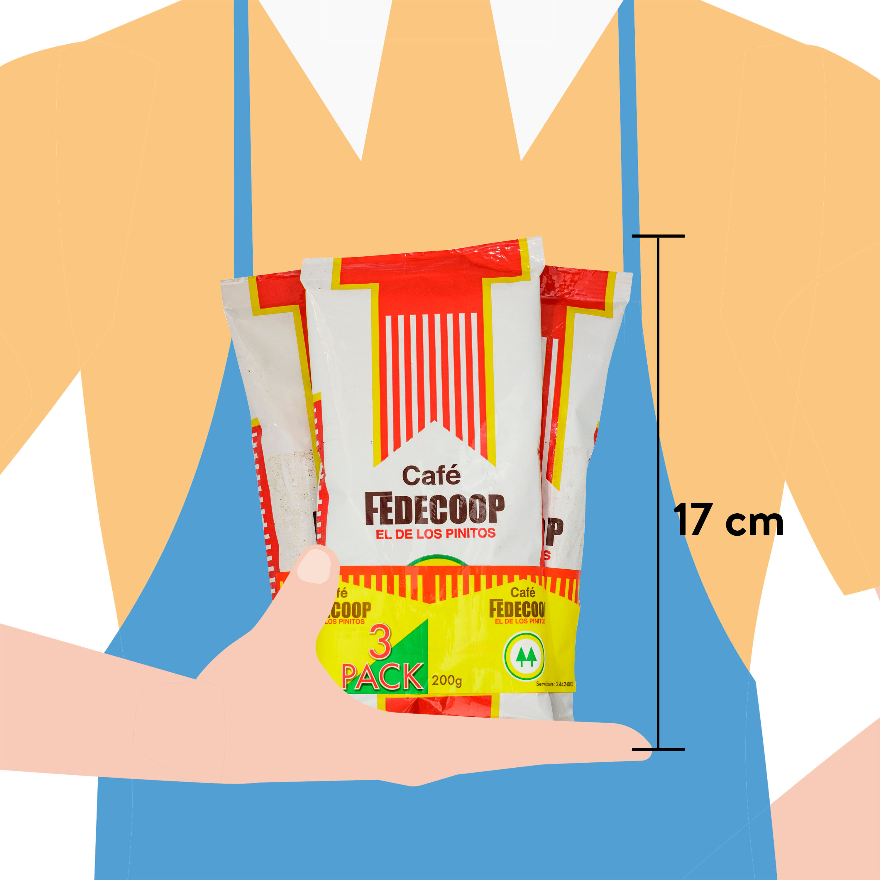 Comprar 3 Pack Café Fedecoop Torrefacto -600gr | Walmart Costa Rica ...