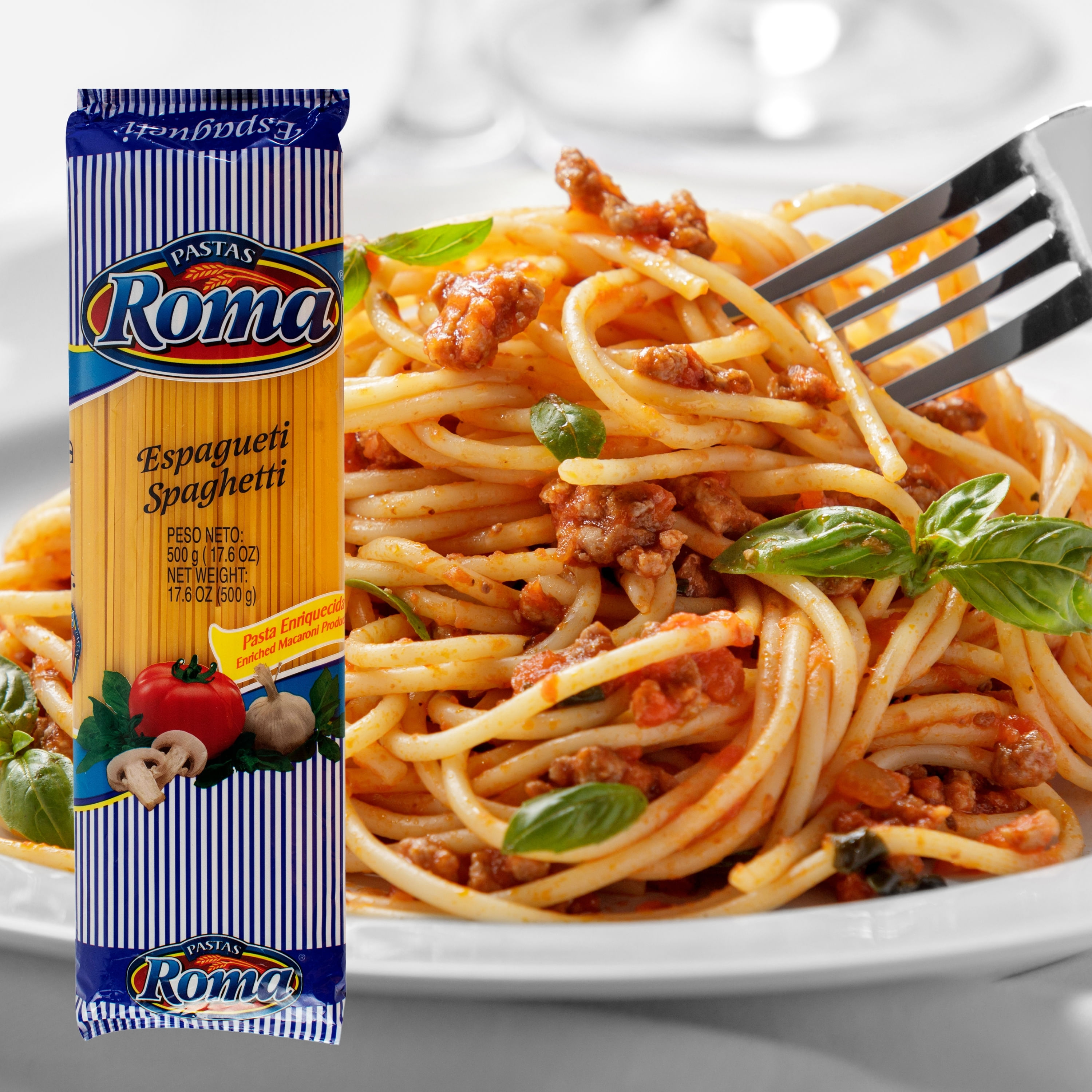 Comprar Pasta Larga Roma Espaguetti No 7 - 500 g | Walmart Costa Rica ...