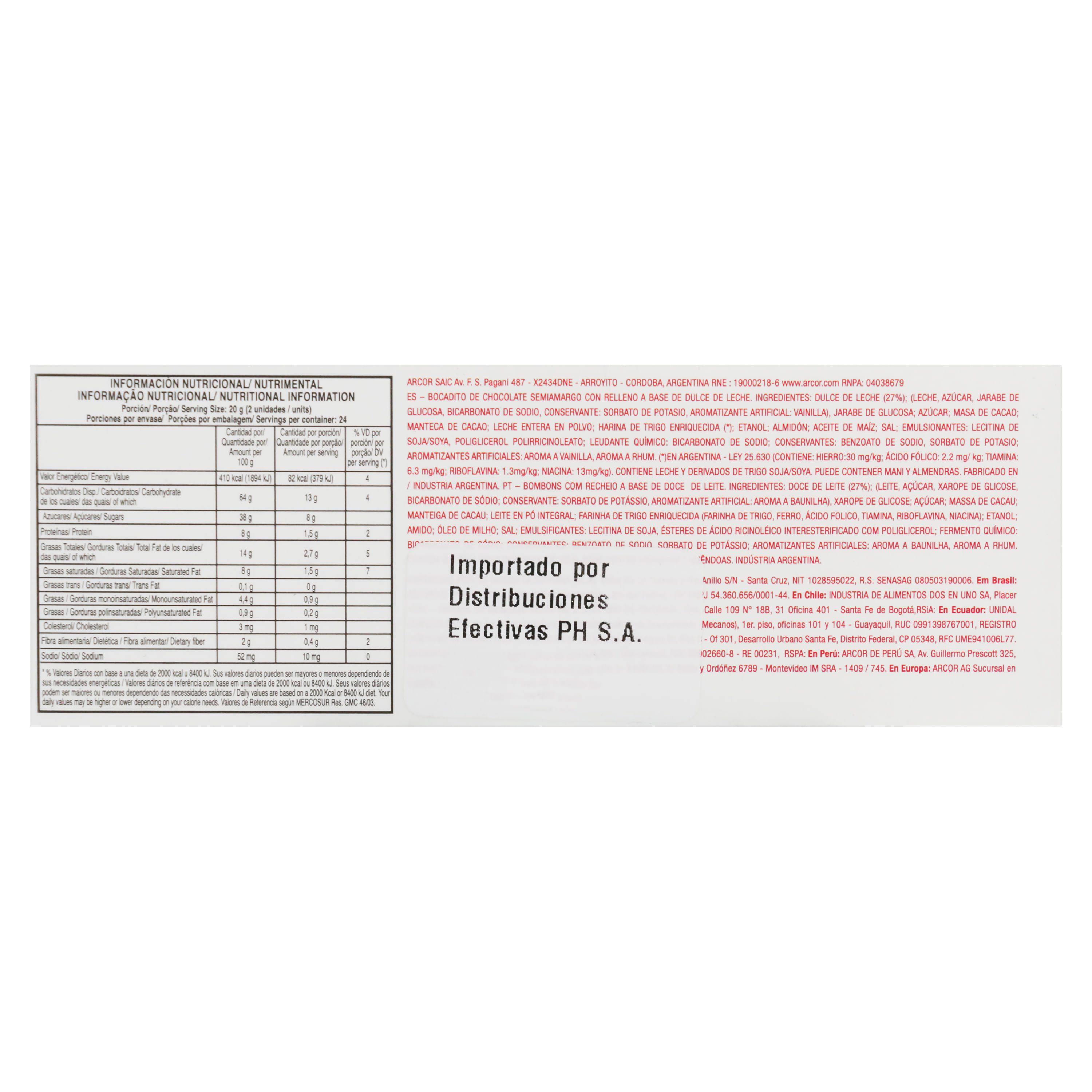 Comprar Bocadito Cabsha Arcor -60gr | Walmart Costa Rica - Walmart ...