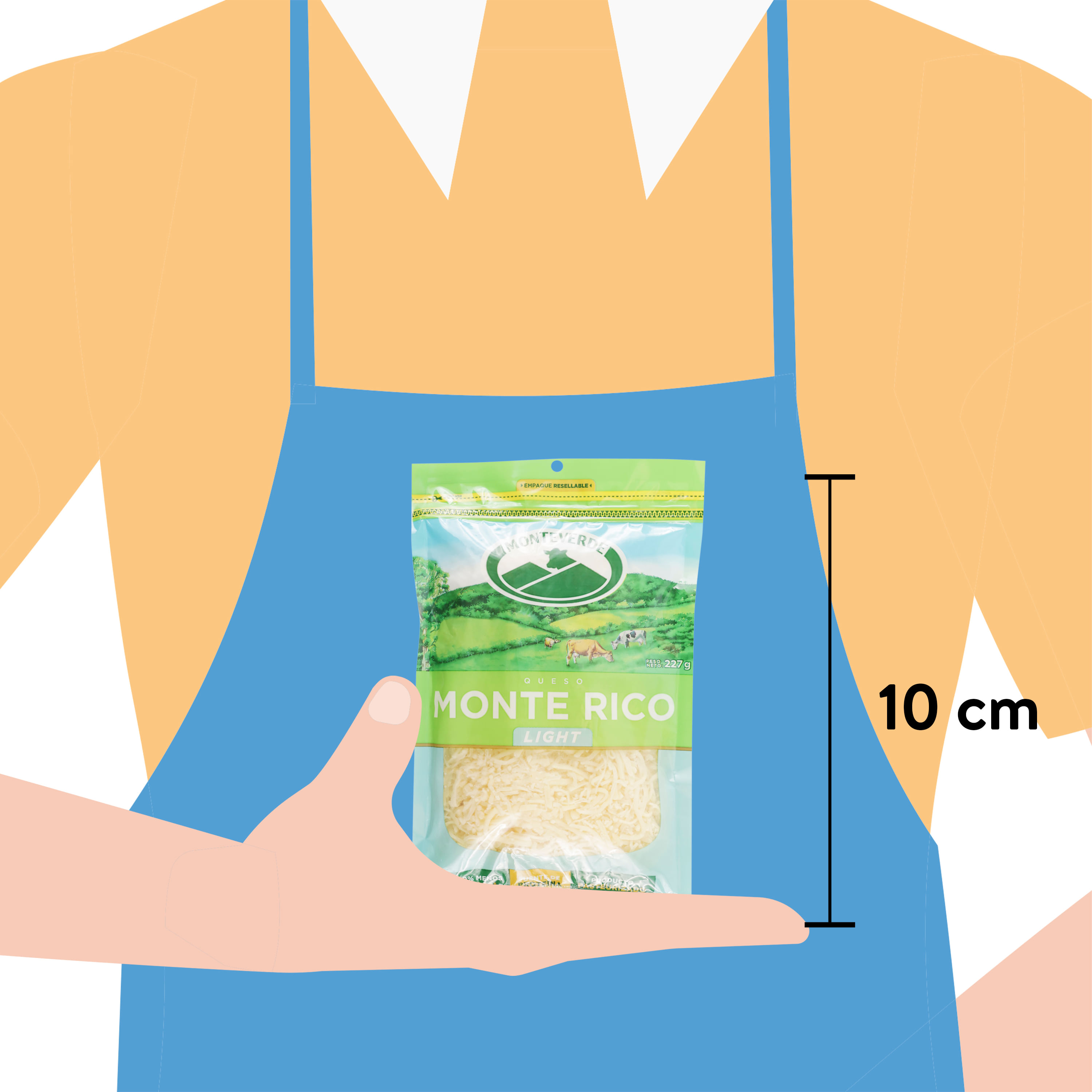 Comprar Queso Monte Rico light rallado - 227 g | Walmart Costa Rica ...