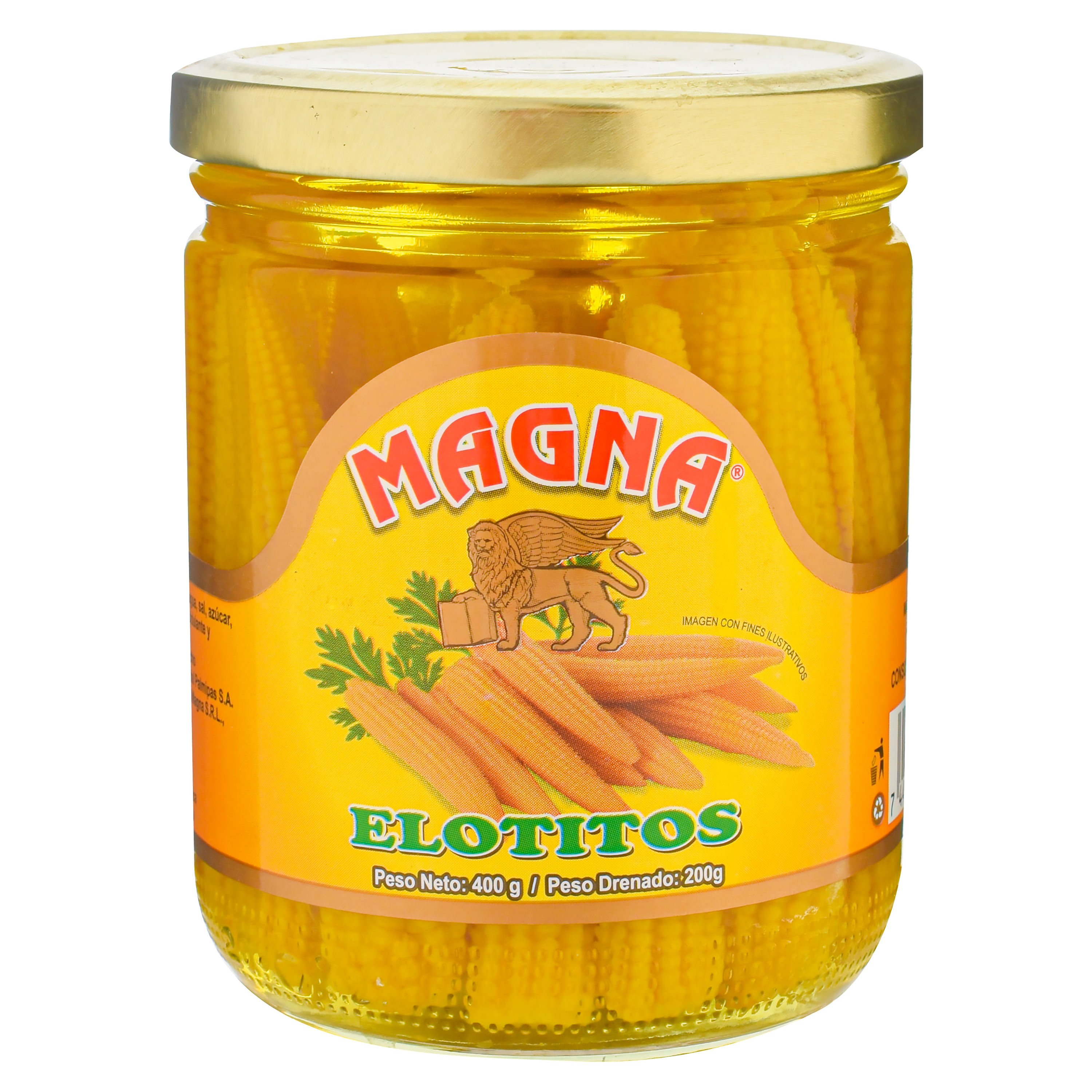 Comprar Elotitos enteros Magna frasco - 400 g | Walmart Costa Rica