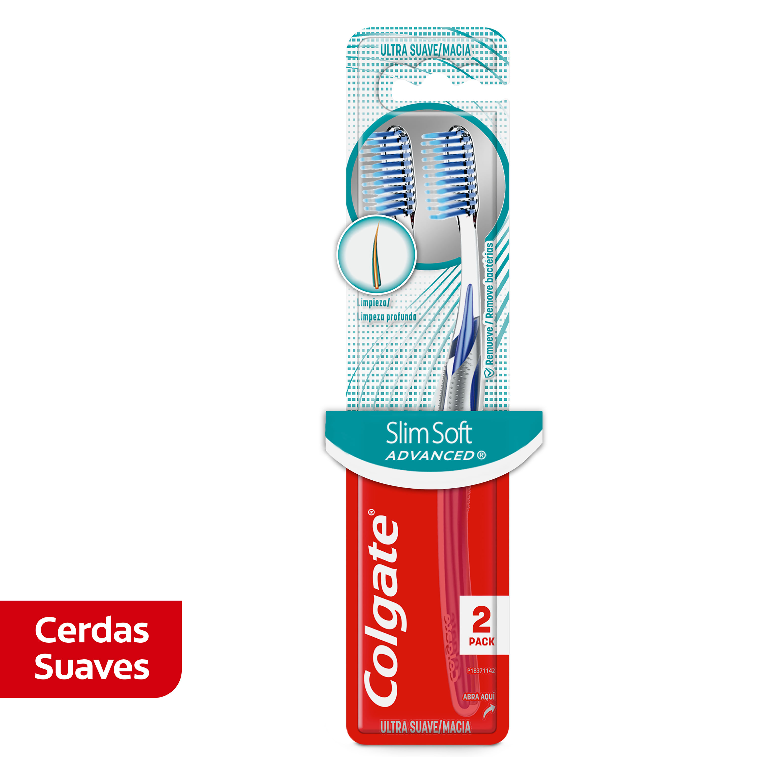 Comprar Cepillo de Dientes Colgate, Slim Soft Advanced 2 Pack | Walmart ...