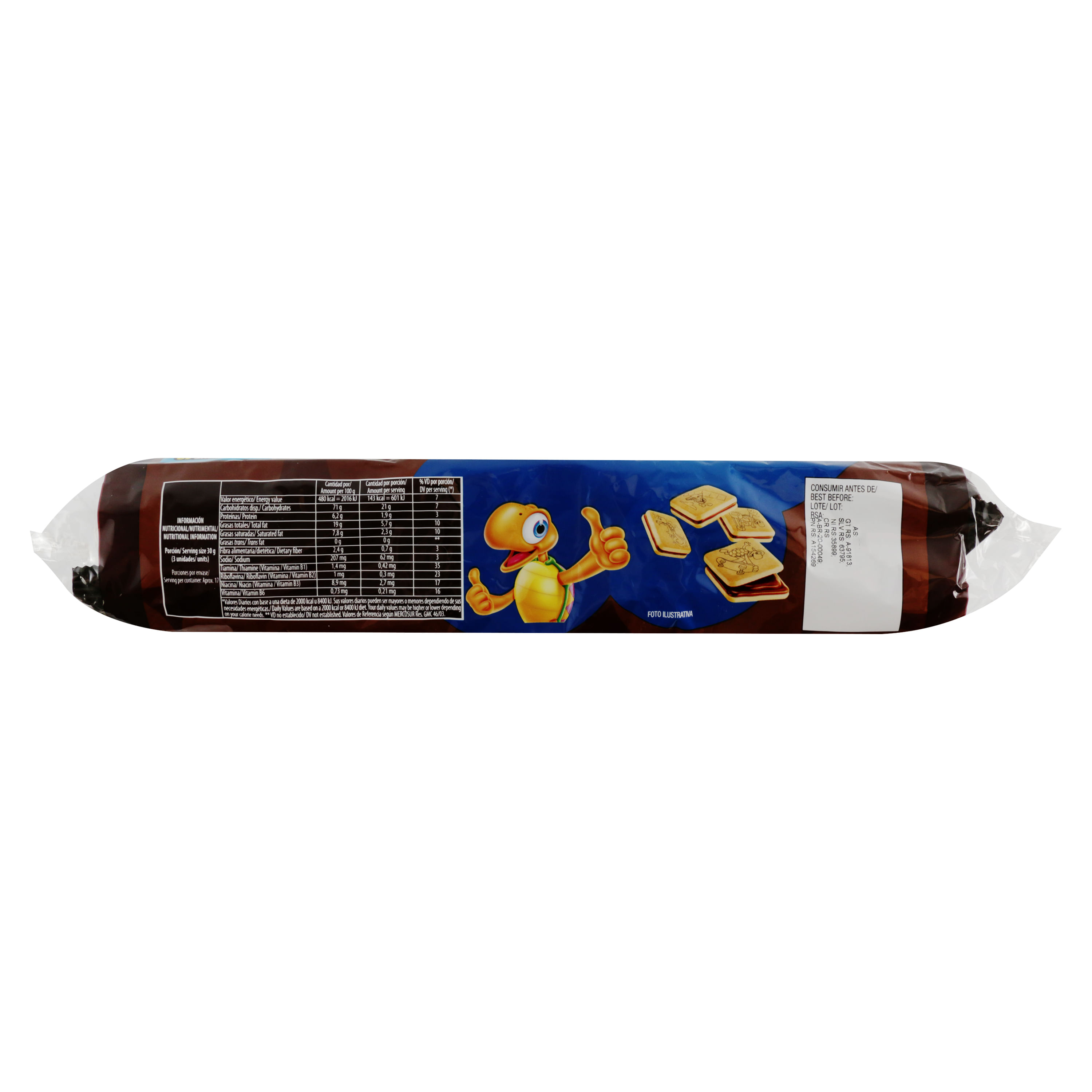 Comprar Galletas Formis rellenas de chocolate - 516 g | Walmart Costa ...