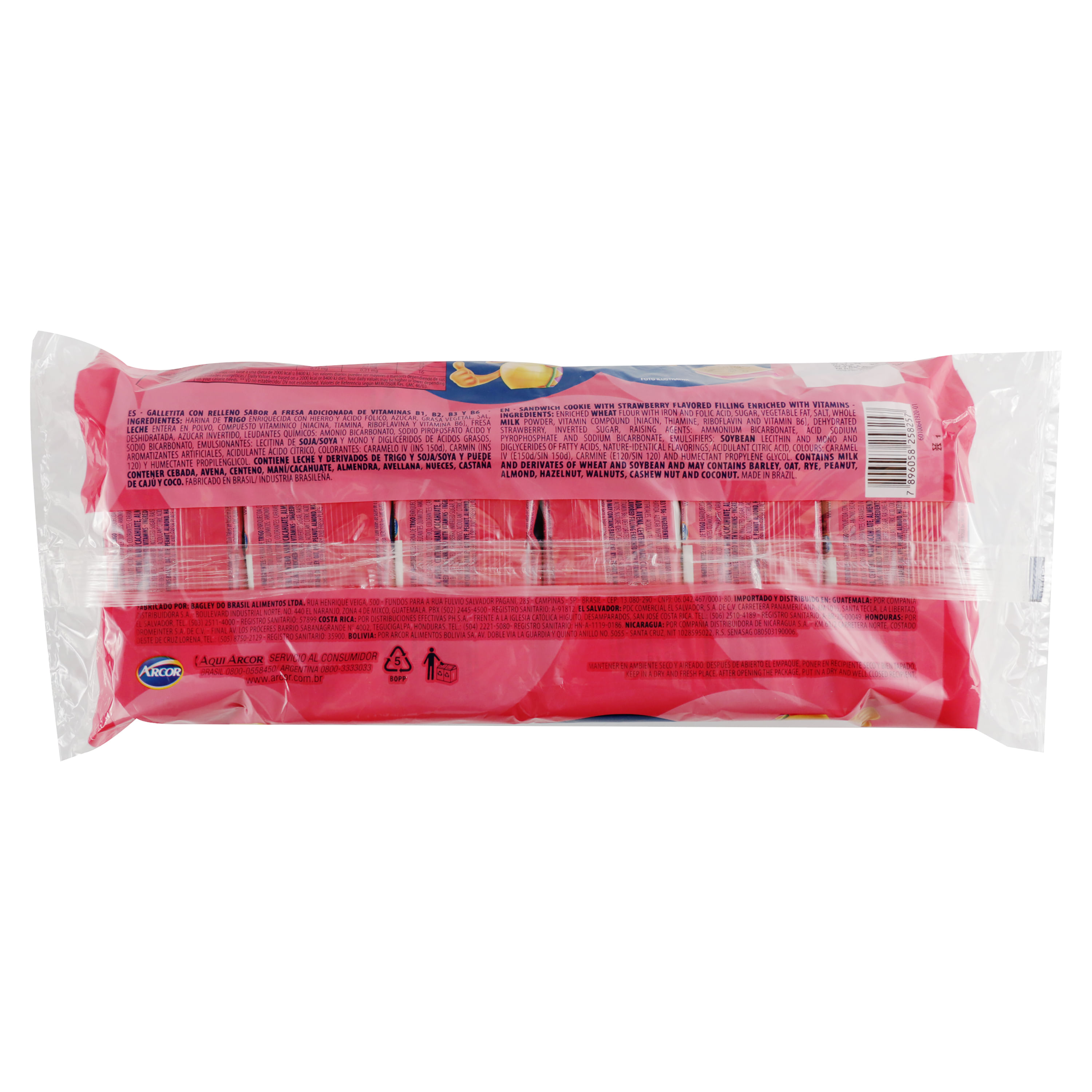 Comprar Galletas Formis rellenas de fresa - 516 g | Walmart Costa Rica ...