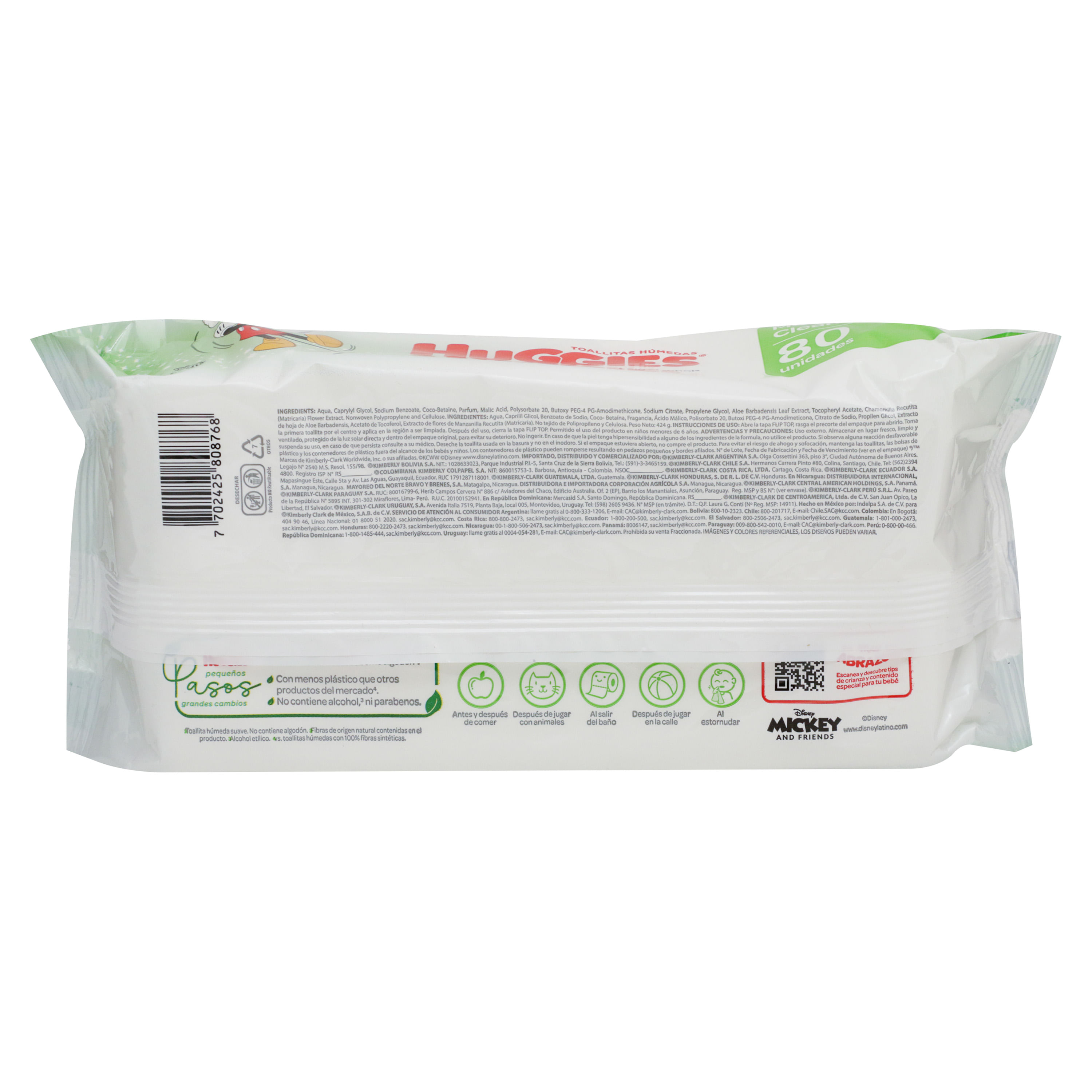Comprar Toalla Humeda Huggies Max Clean 80 Ea | Walmart Costa Rica