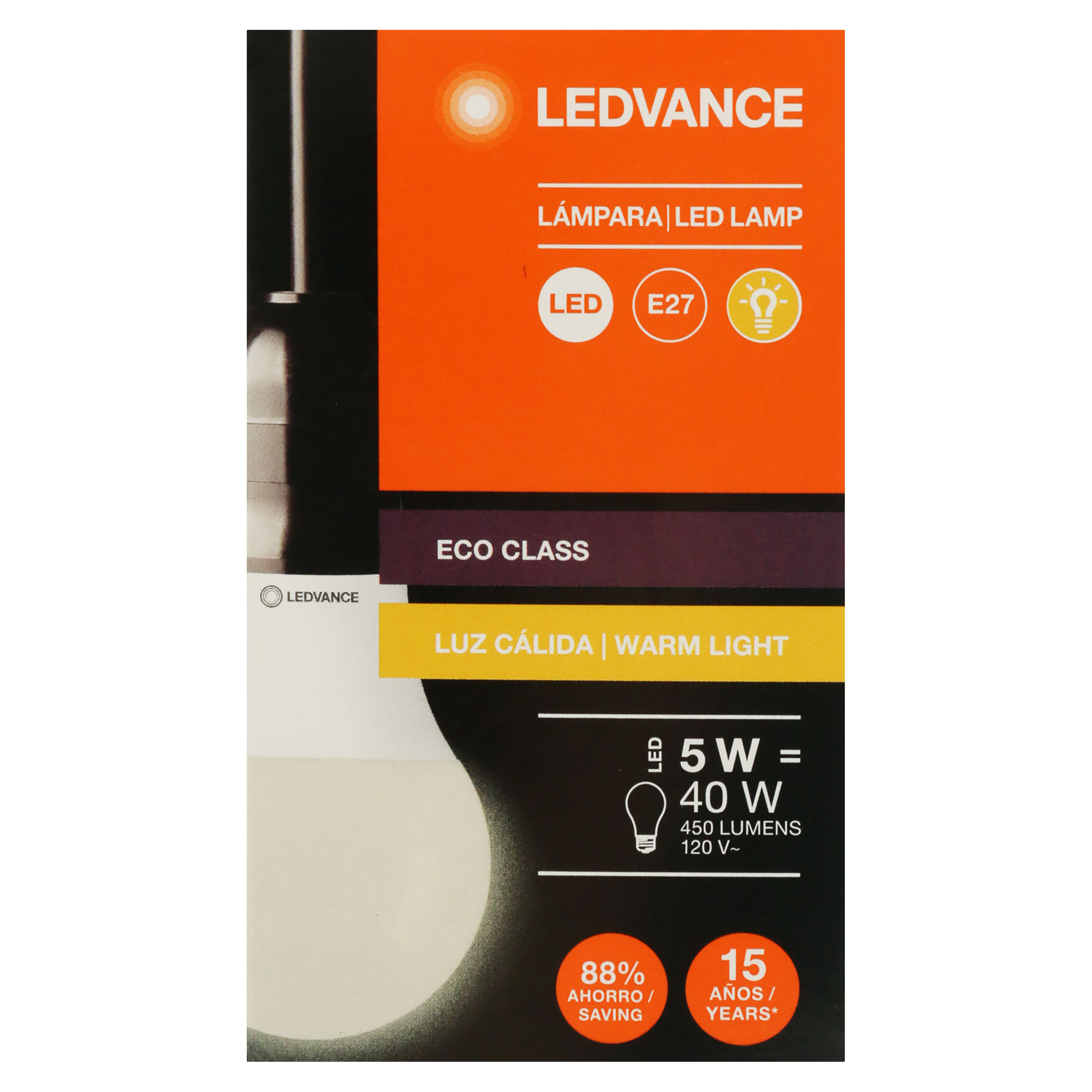 Comprar Foco Led 5w Luz Calida Foco Ledvance | Walmart Costa Rica ...