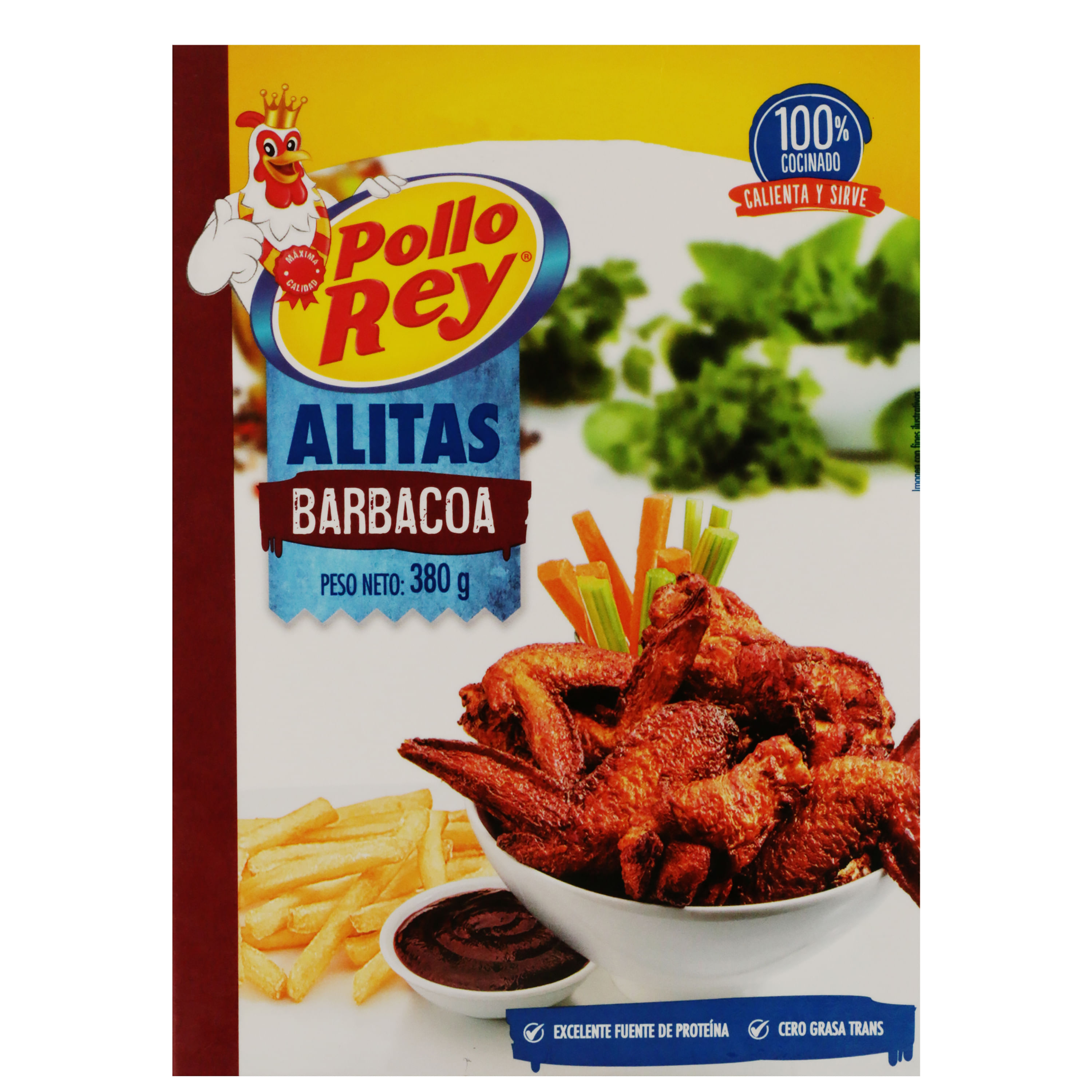 Comprar Alitas Barbacoa Pollo Rey - 380g | Walmart Costa Rica