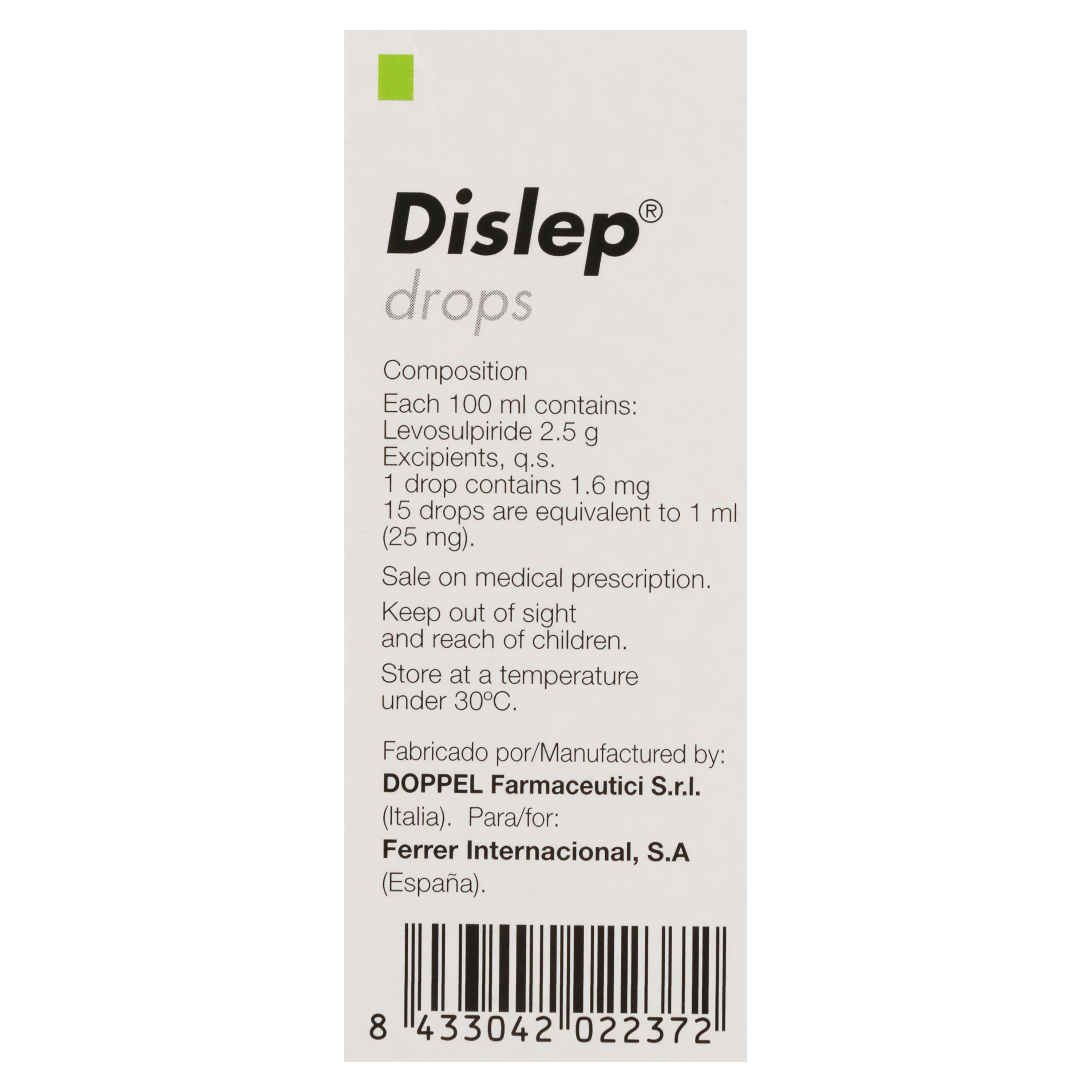Comprar Dislep 20 Ml Gts | Walmart Costa Rica - Masxmenos | Costa Rica