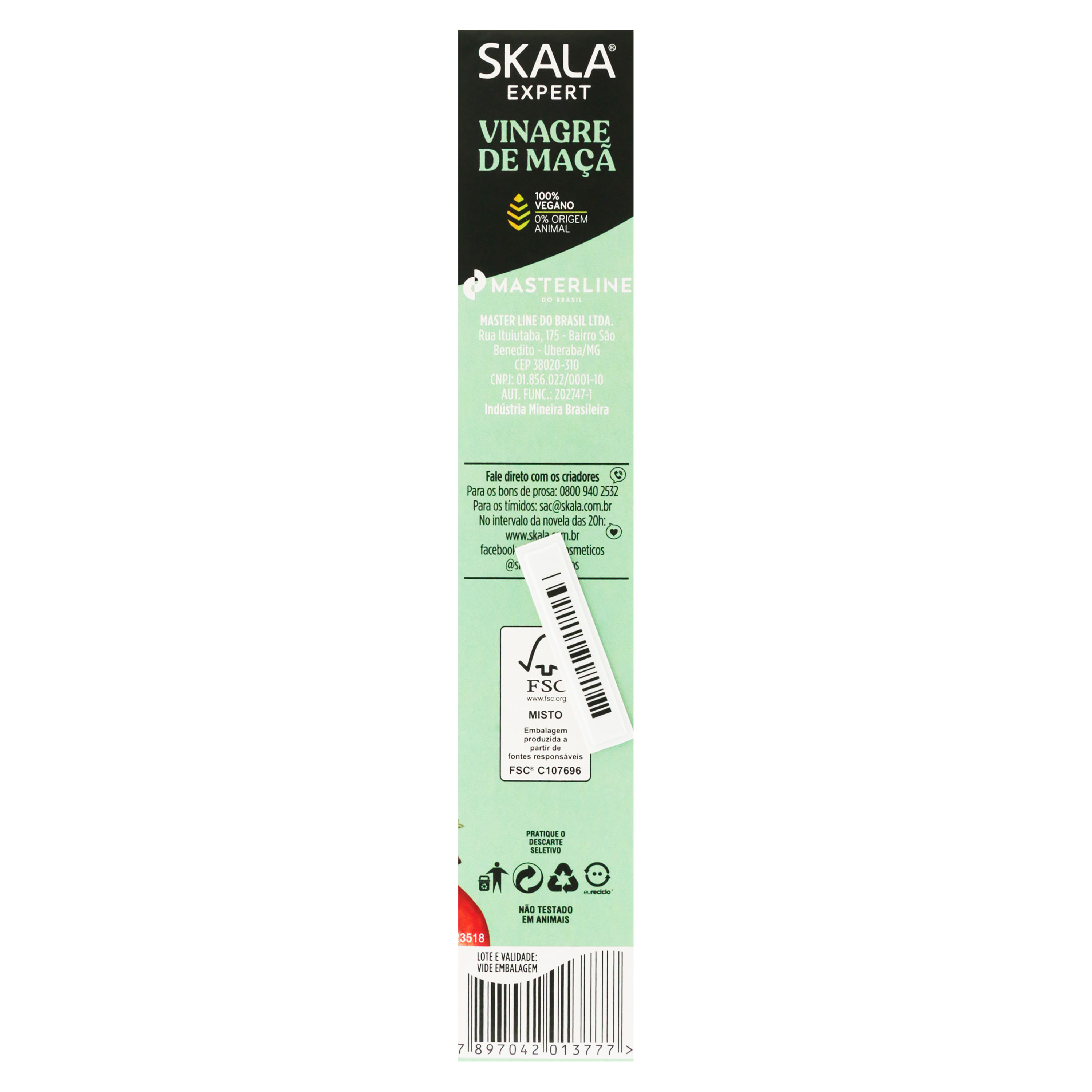 Set Capilar Skala Vinagre De Maca 650ml Set Capilar Skala Vinagre De Maca 650ml