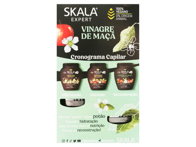 Set Capilar Skala Vinagre De Maca 650ml Set Capilar Skala Vinagre De Maca 650ml