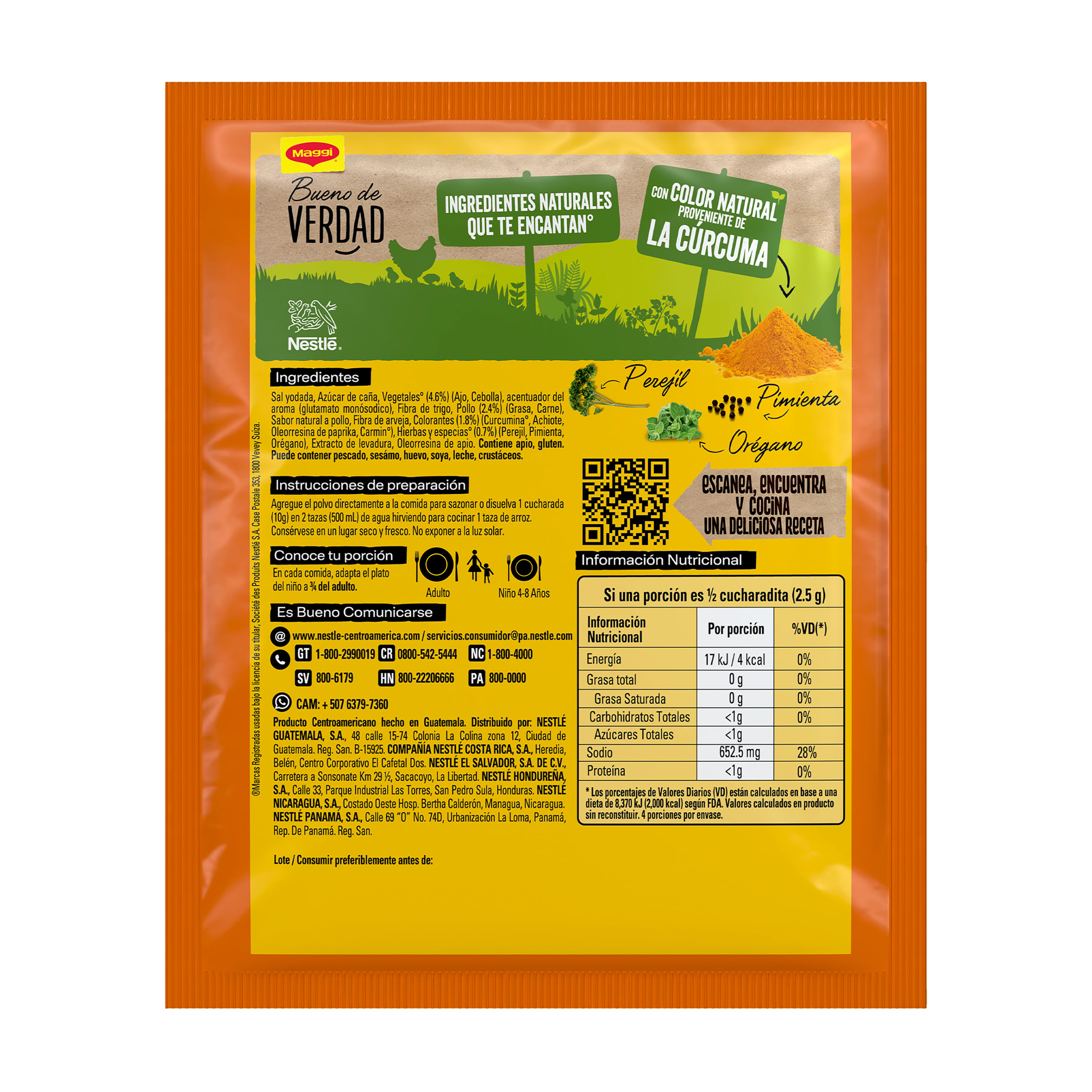 Comprar Consome Maggi Sabor Y Color 5 pack - 50 g | Walmart Costa Rica ...