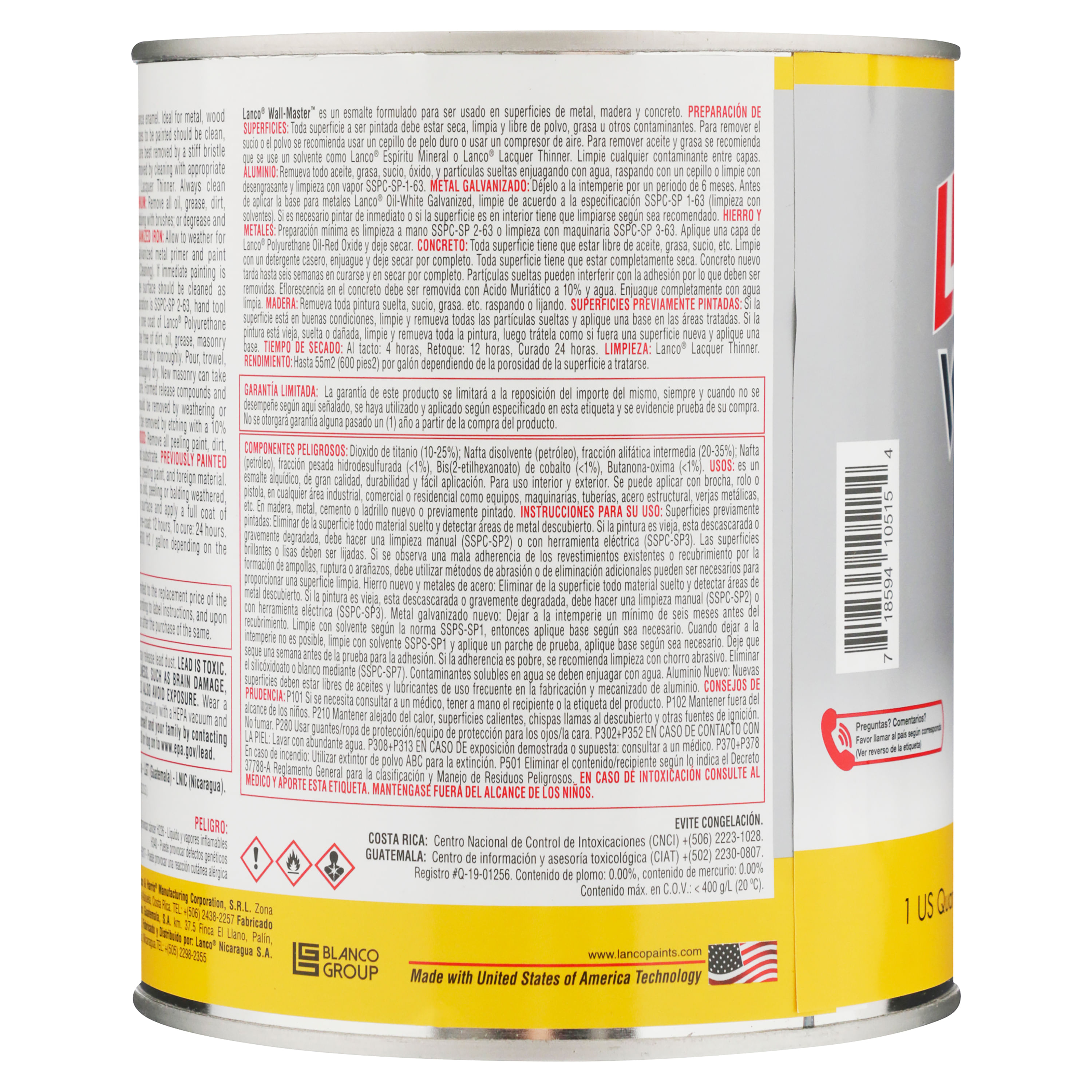 Comprar Wall Lanco Accent Master Cuarto | Walmart Costa Rica - Walmart ...