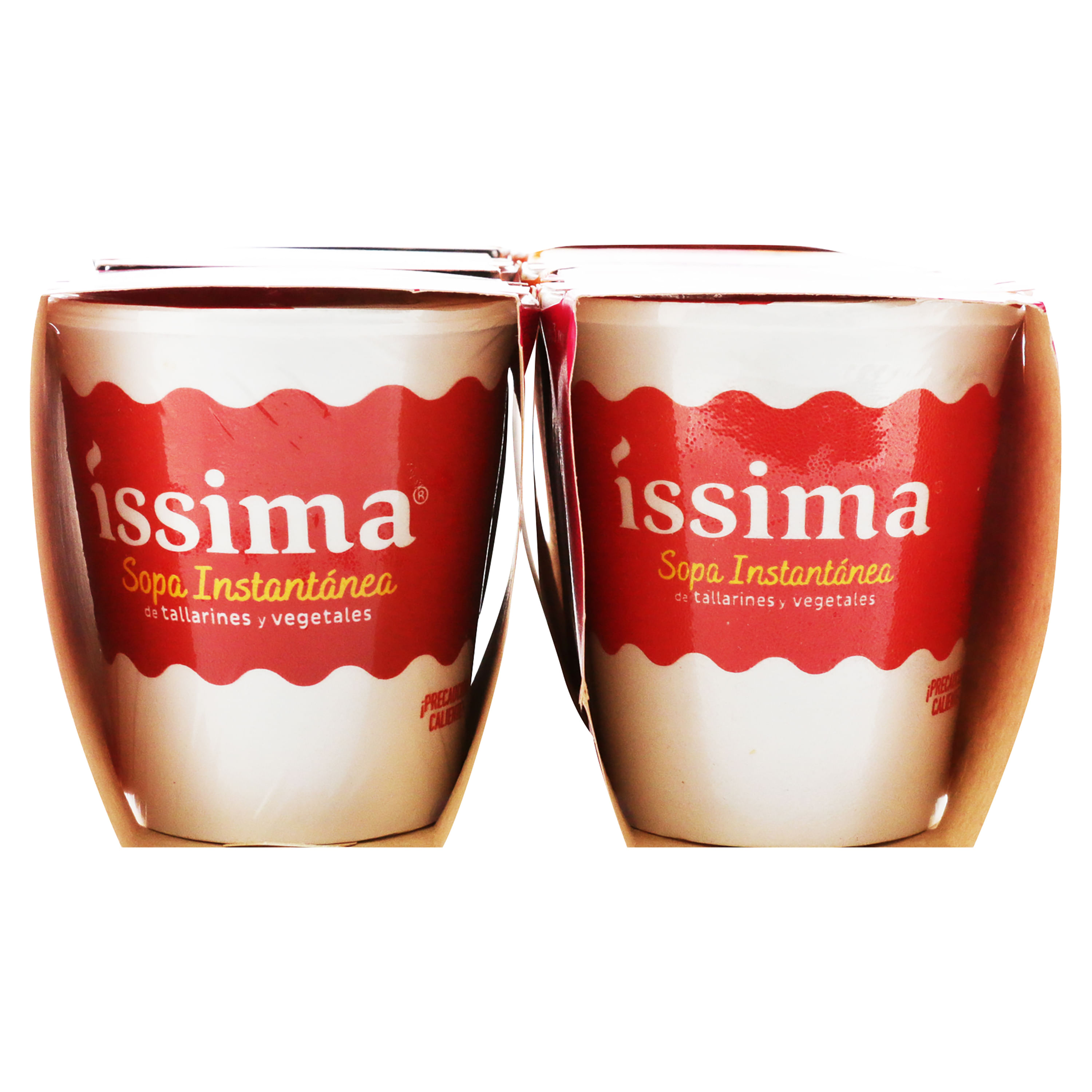 Comprar Sopa instantánea Íssima sabores camarón y pollo 6 pack - 384 g ...